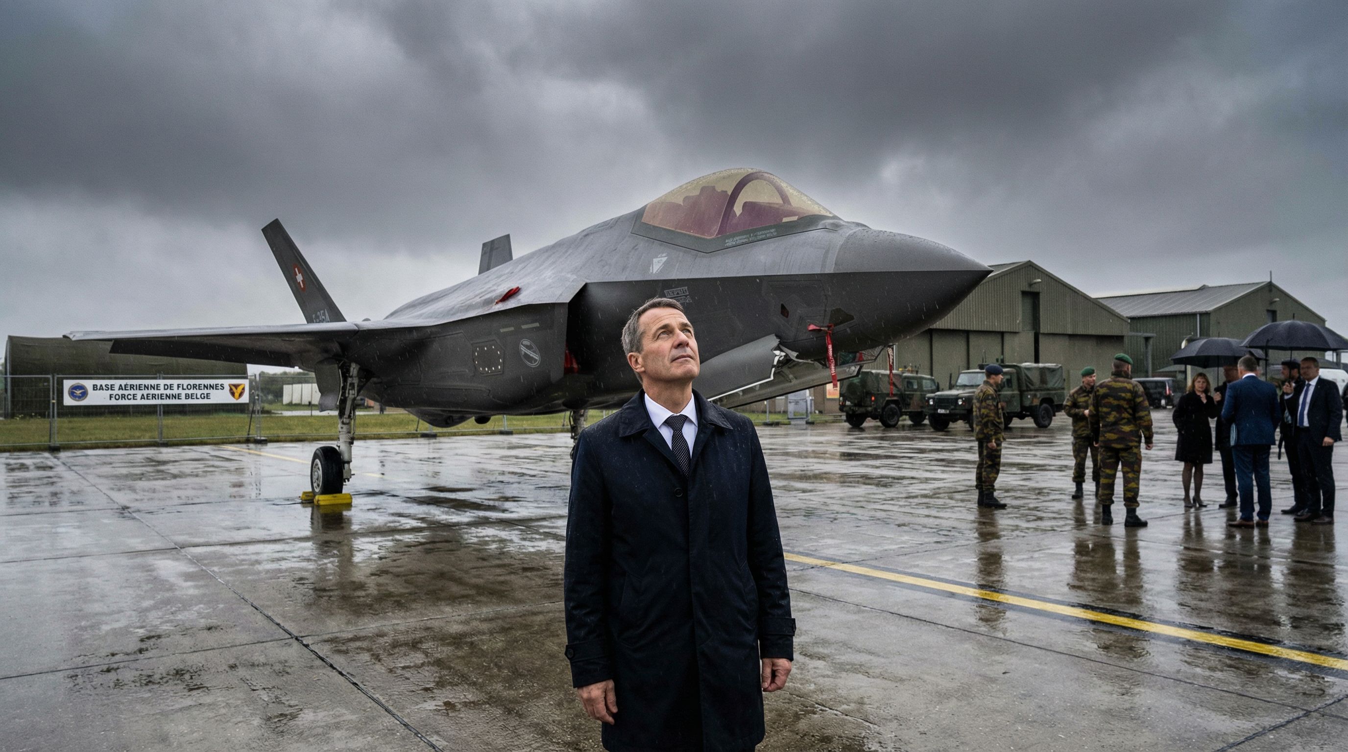 Swiss Defence Minister Visits Belgium for F-35 Briefing