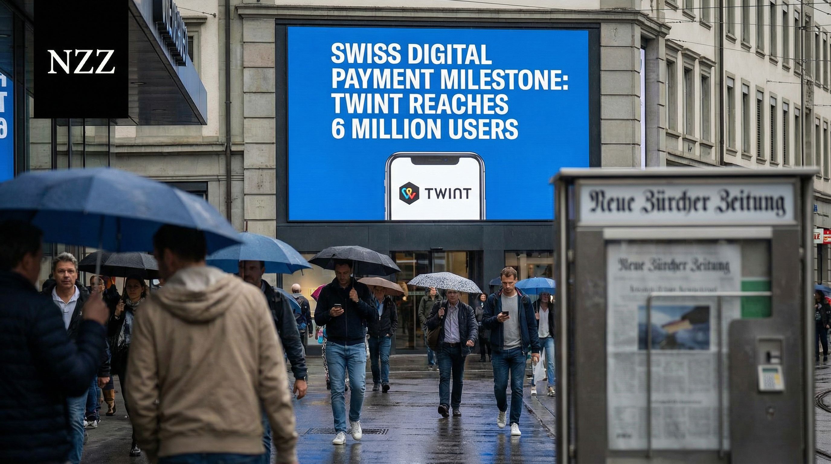Swiss Digital Payment Milestone: Twint Reaches 6 Million Users