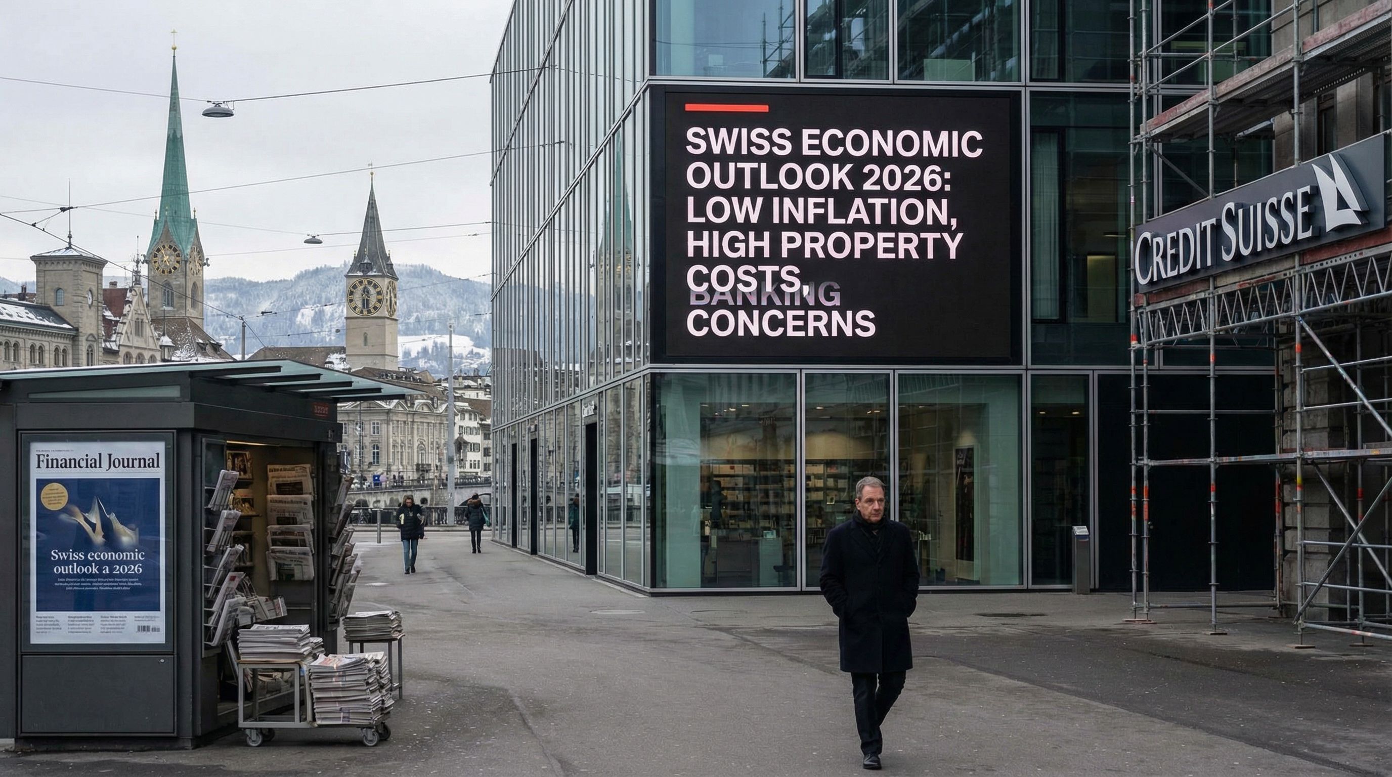 Swiss Economy Faces Low Inflation, Rising Property Prices, and Banking ...
