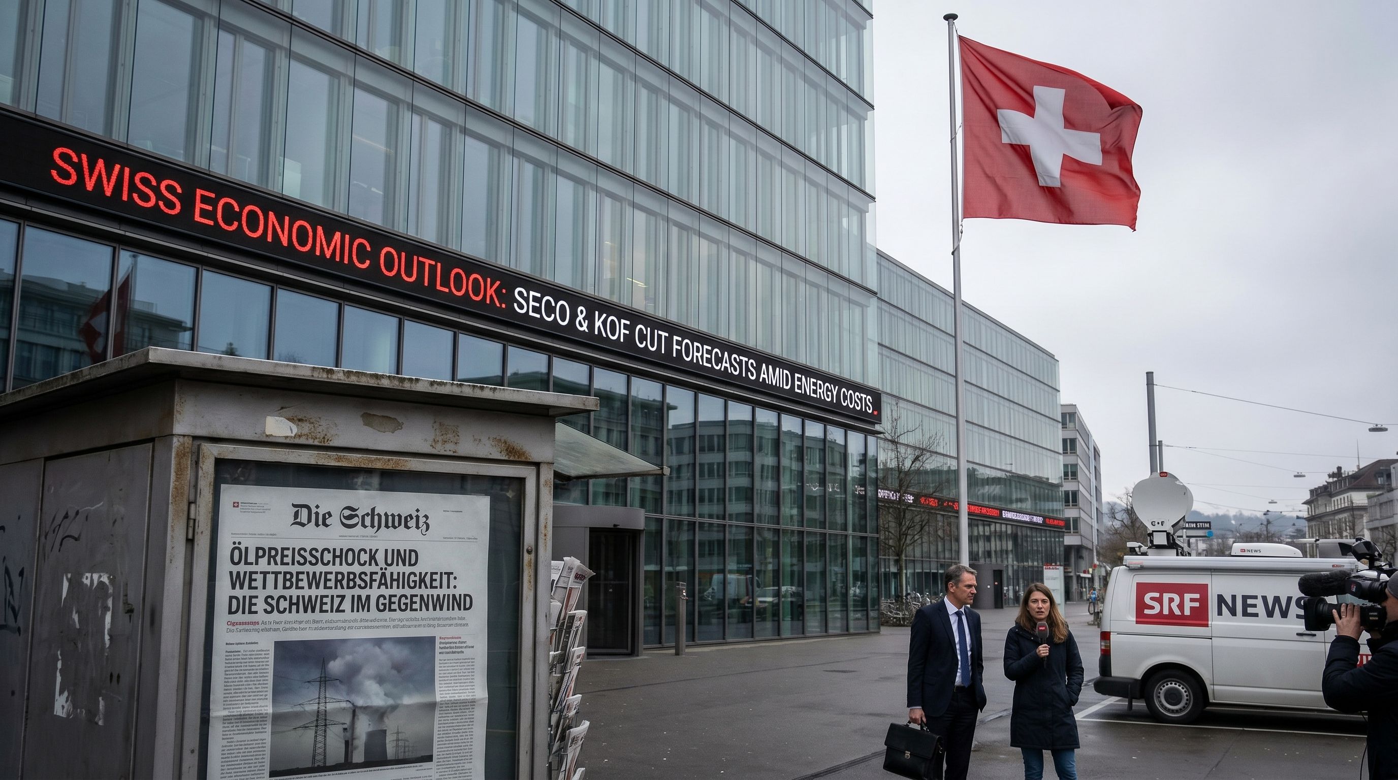 Economic Headwinds: Switzerland's Growth Forecasts Cut Amid Oil Shocks ...