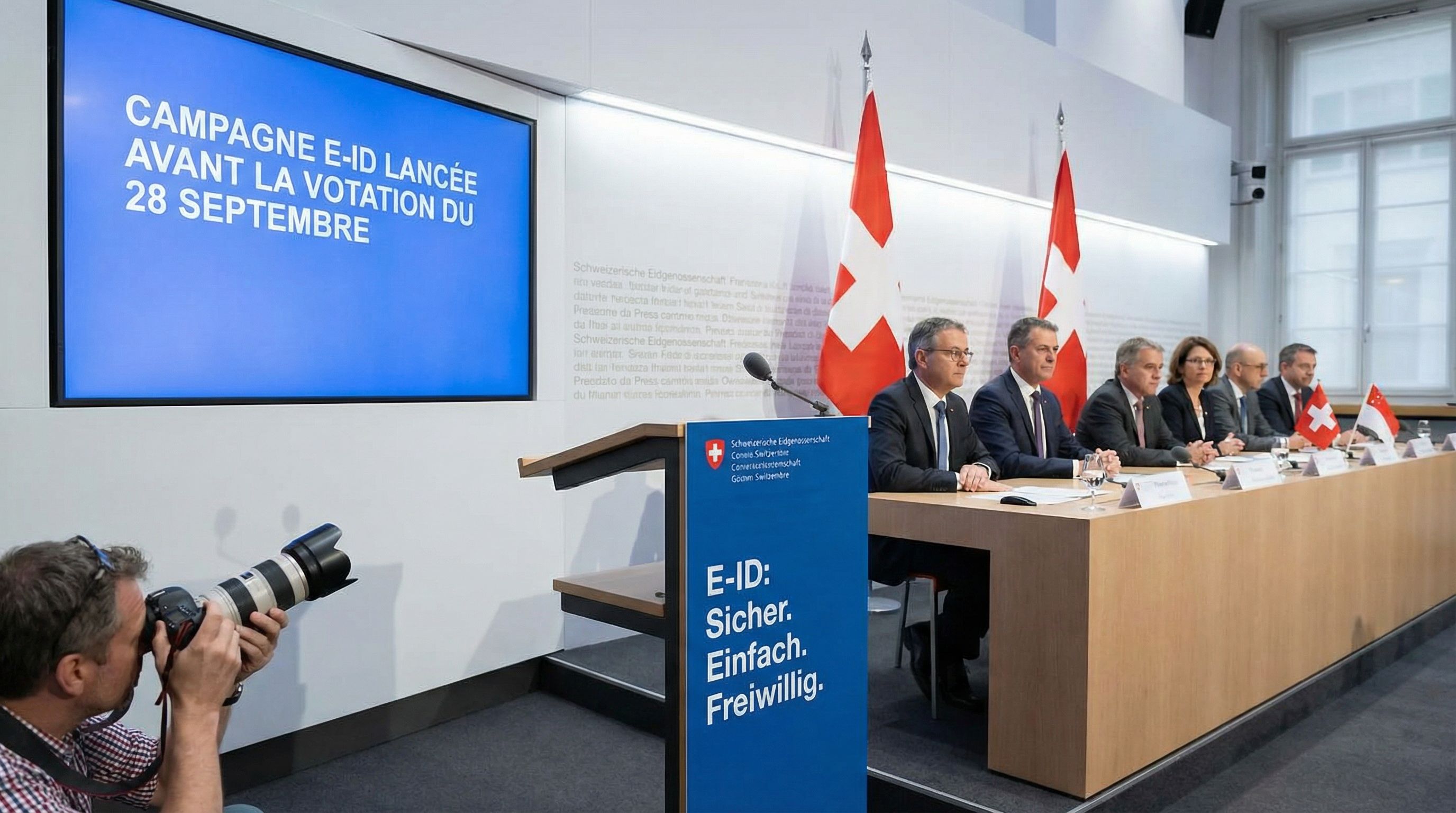 Swiss Government Launches E-ID Campaign Ahead of September Vote