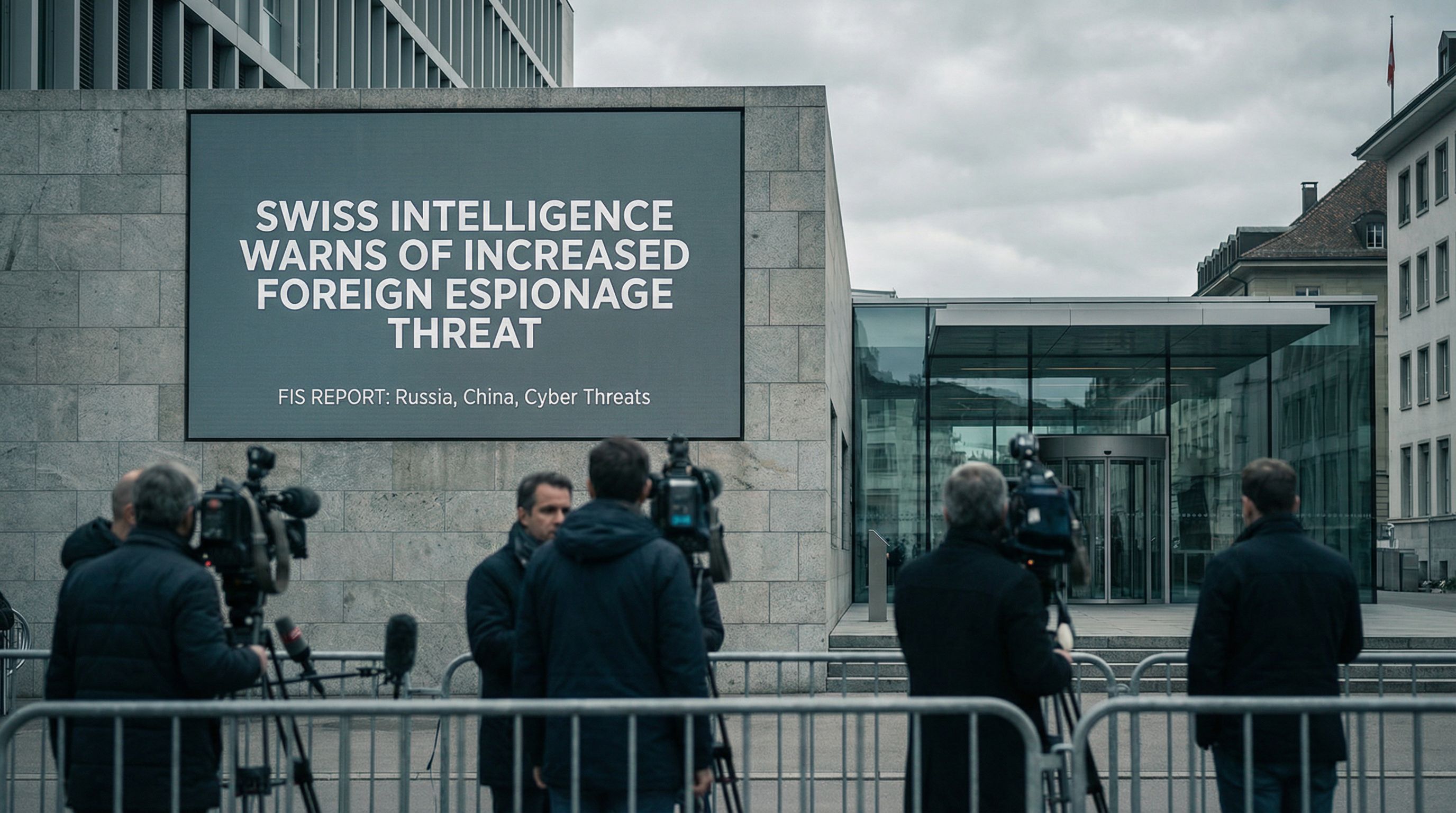 Swiss Intelligence Warns of Increased Foreign Espionage Threat