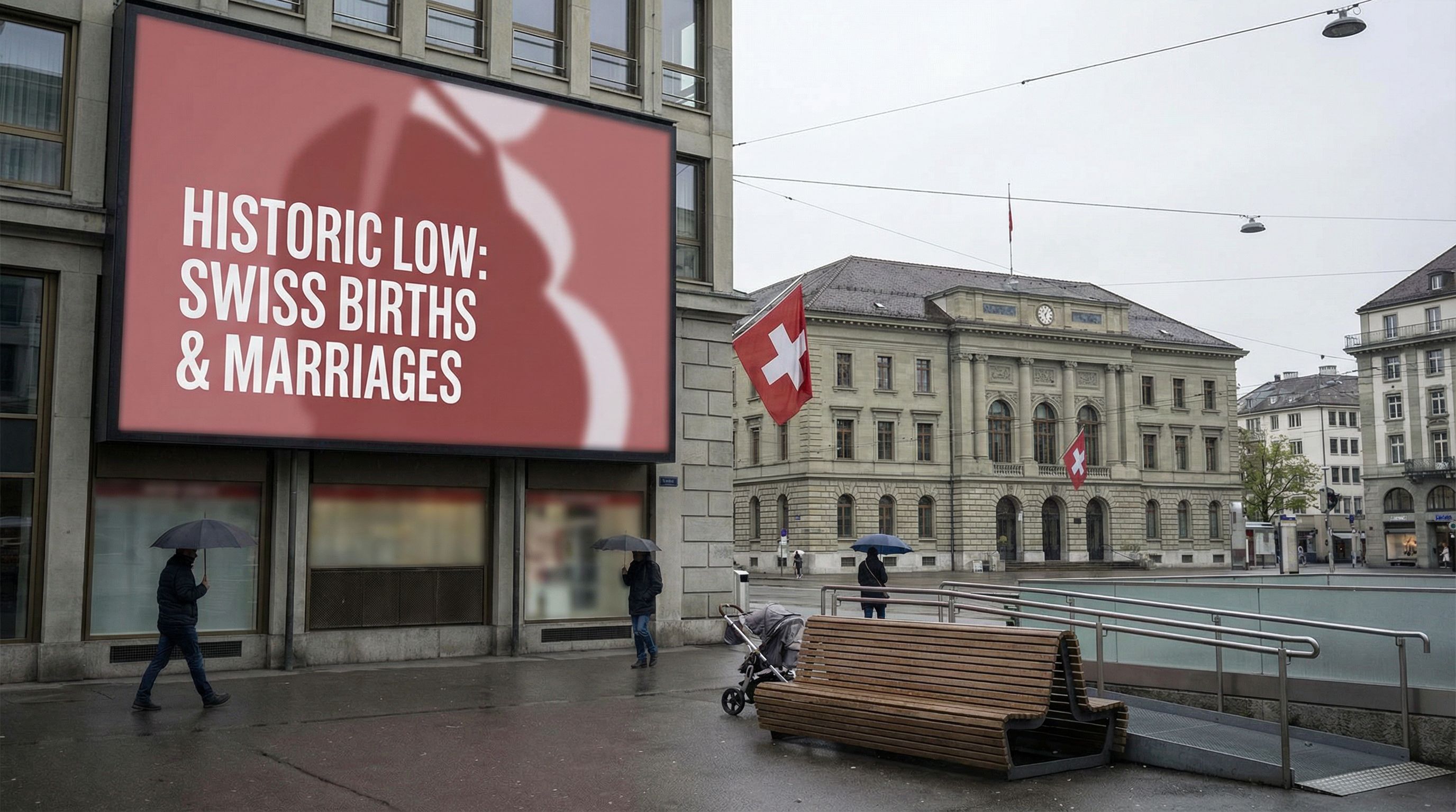 Swiss Marriage and Birth Rates Hit Historic Low