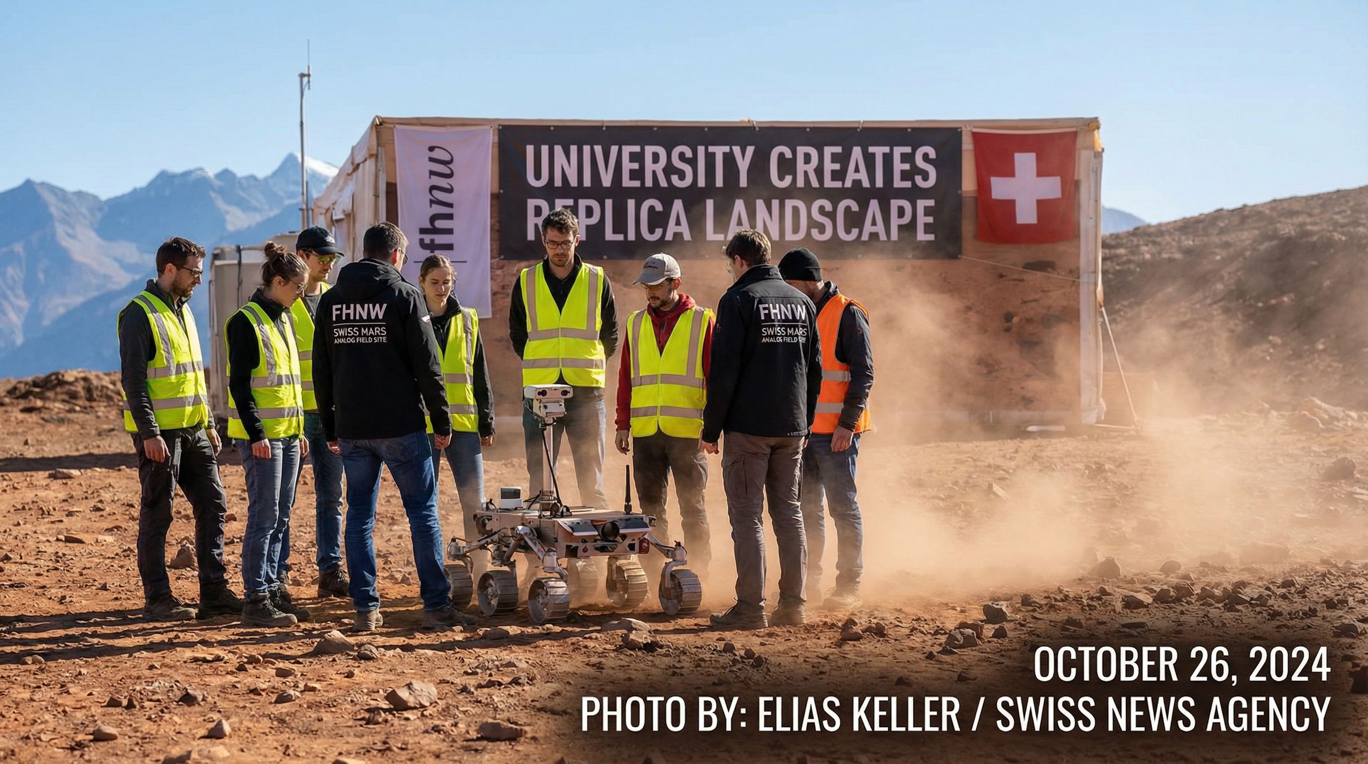 Swiss Mars Testing Ground: University Creates Replica Landscape