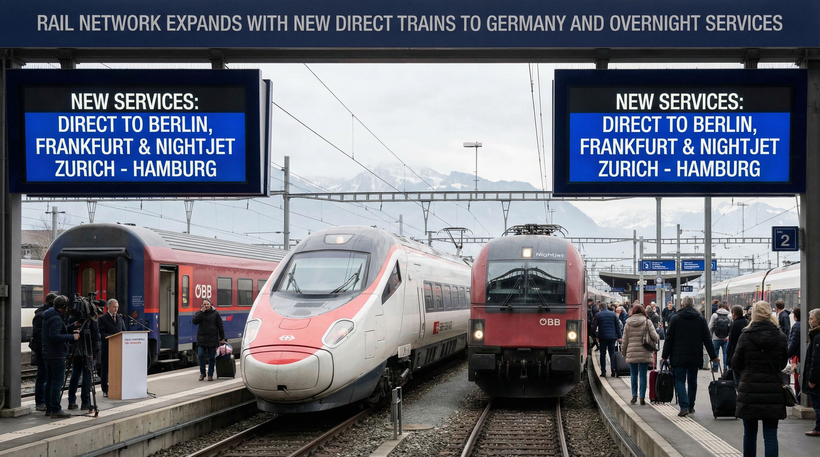 Rail Network Expands with New Direct Trains to Germany and Overnight ...