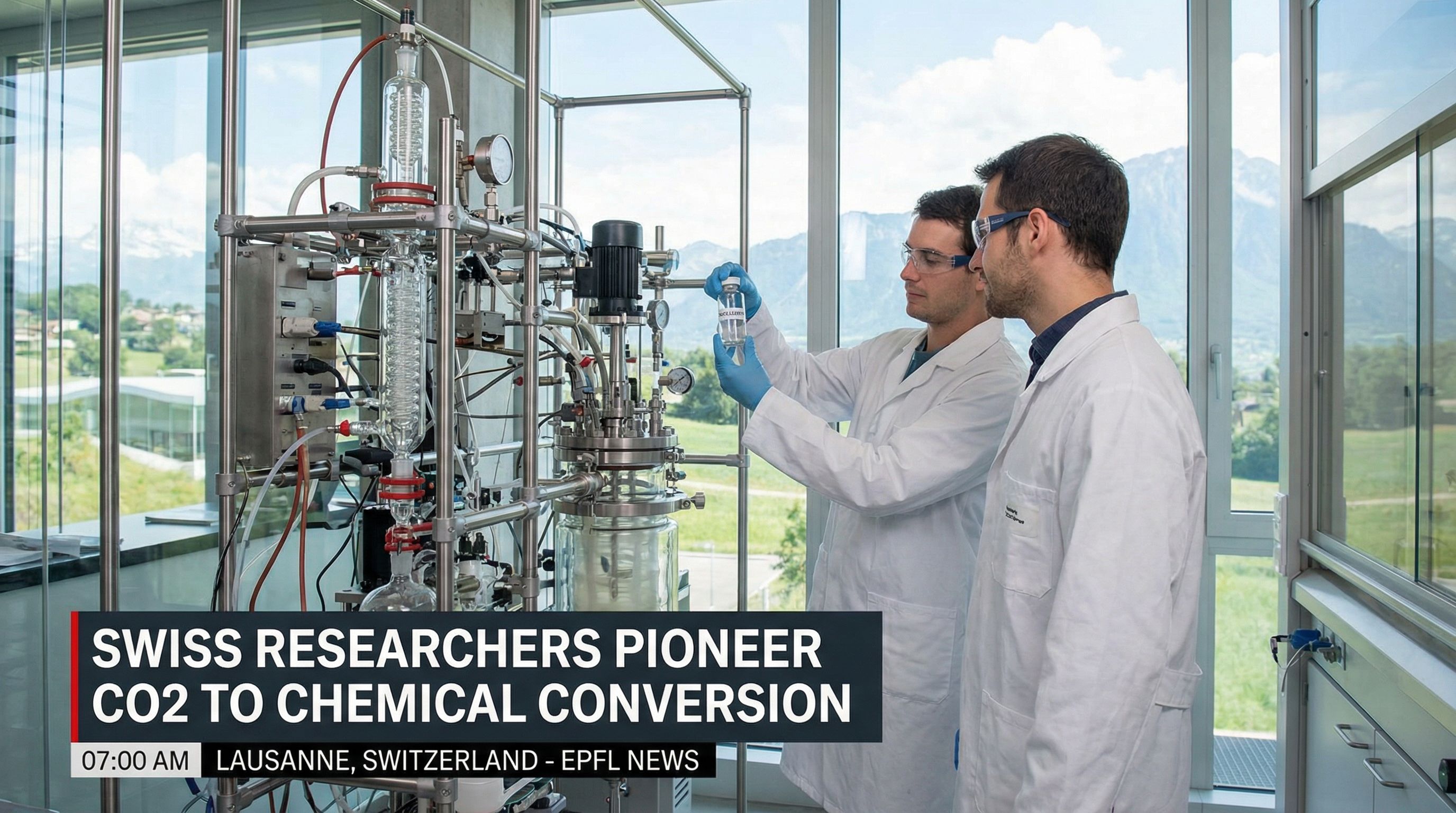 Swiss Researchers Pioneer CO2 to Chemical Conversion