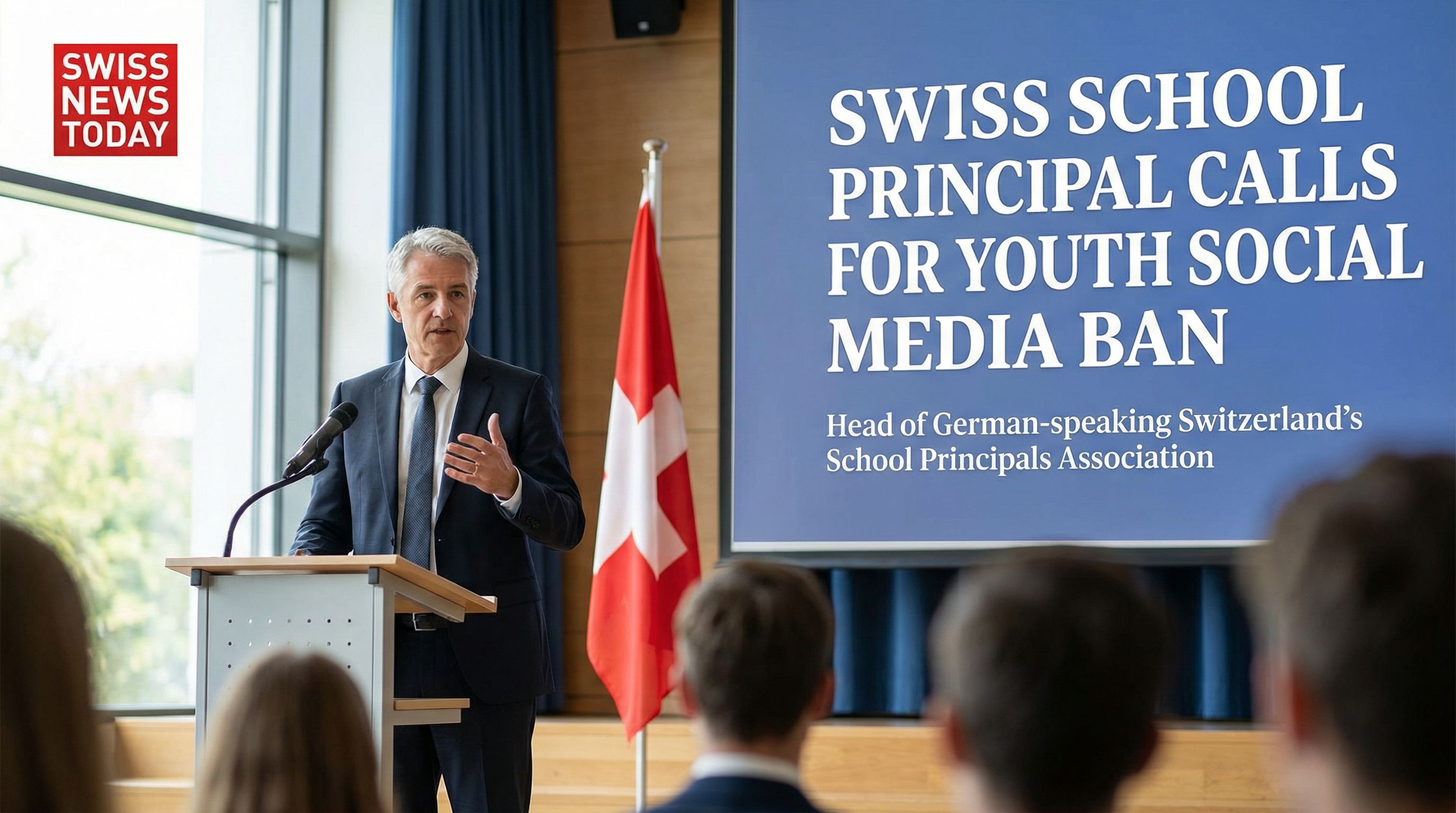 Swiss School Principal Calls for Youth Social Media Ban