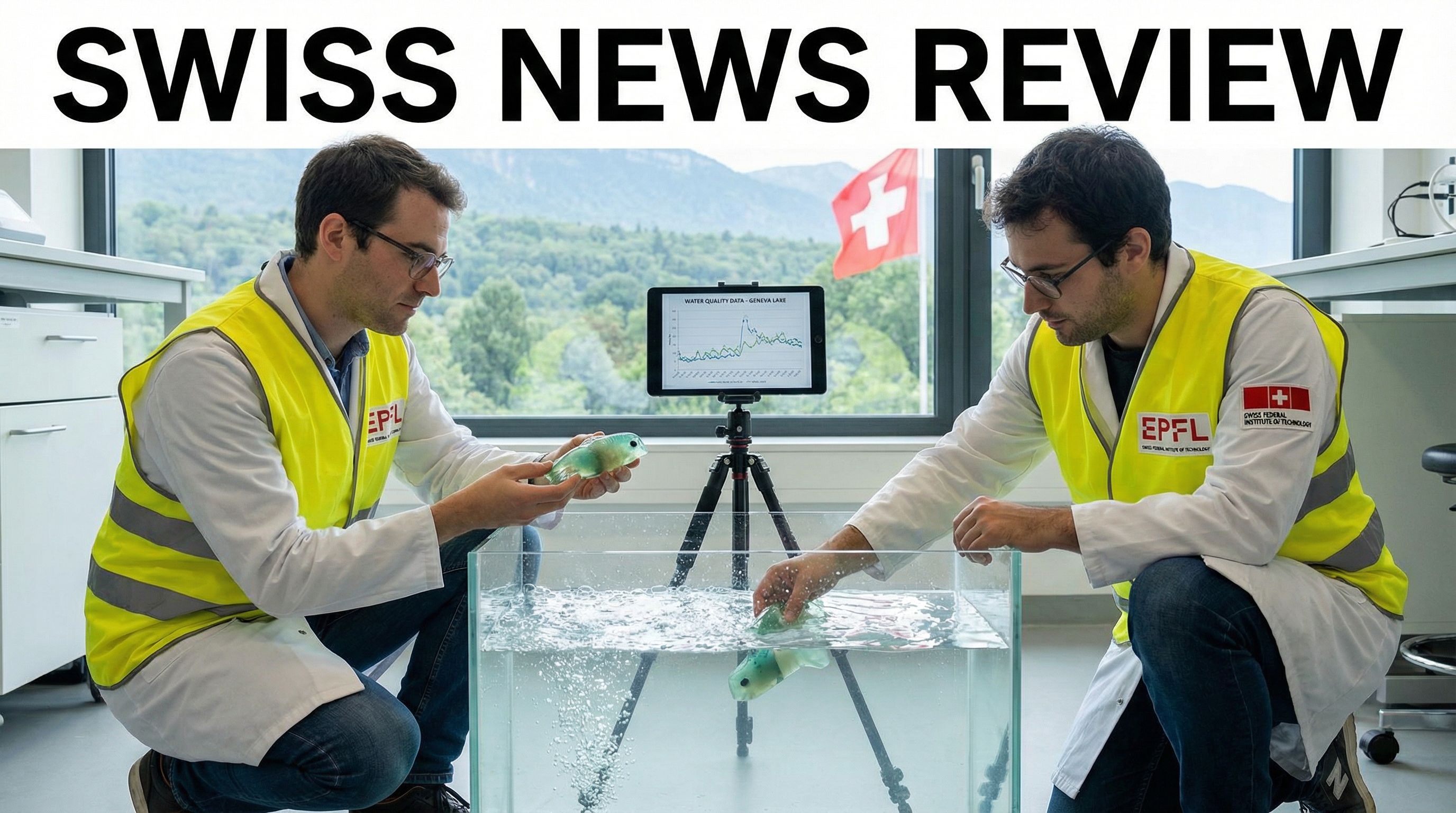 Swiss Scientists Develop Edible Water-Monitoring Robots