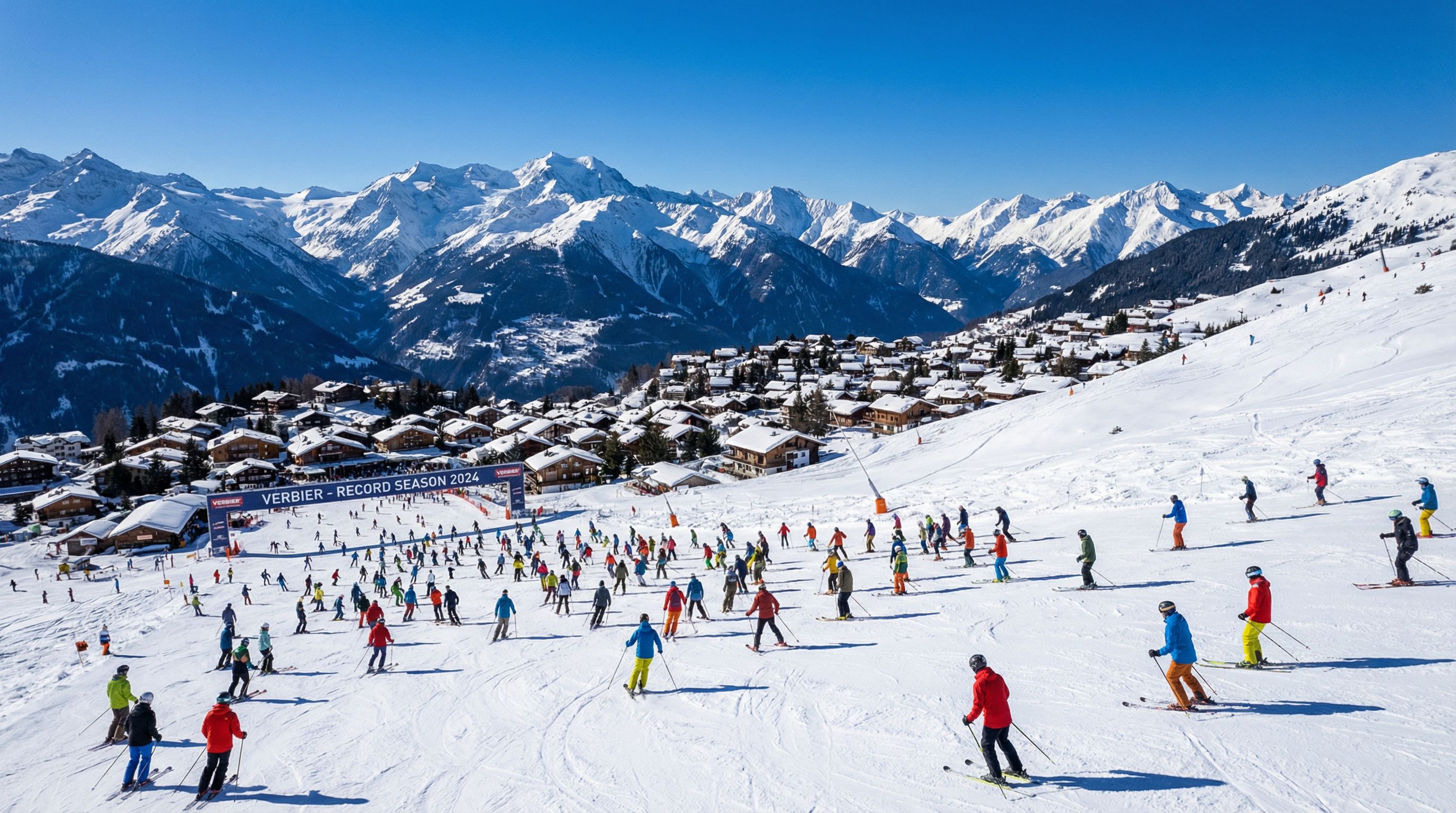 Swiss Ski Resorts Report Record Holiday Season Attendance