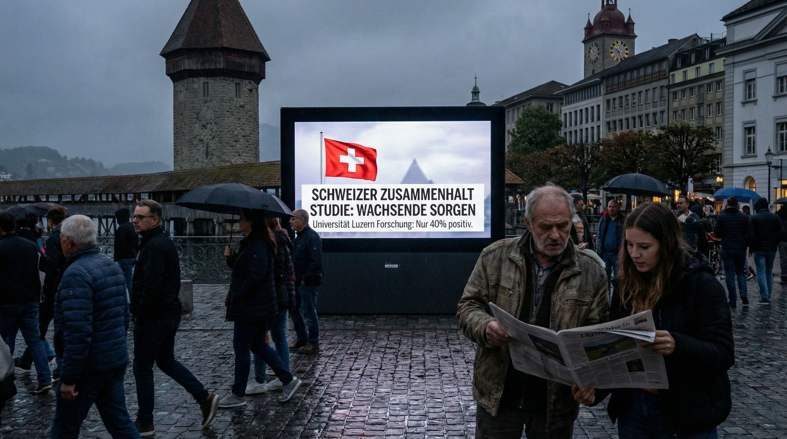 Swiss Social Cohesion Study Reveals Growing Concerns
