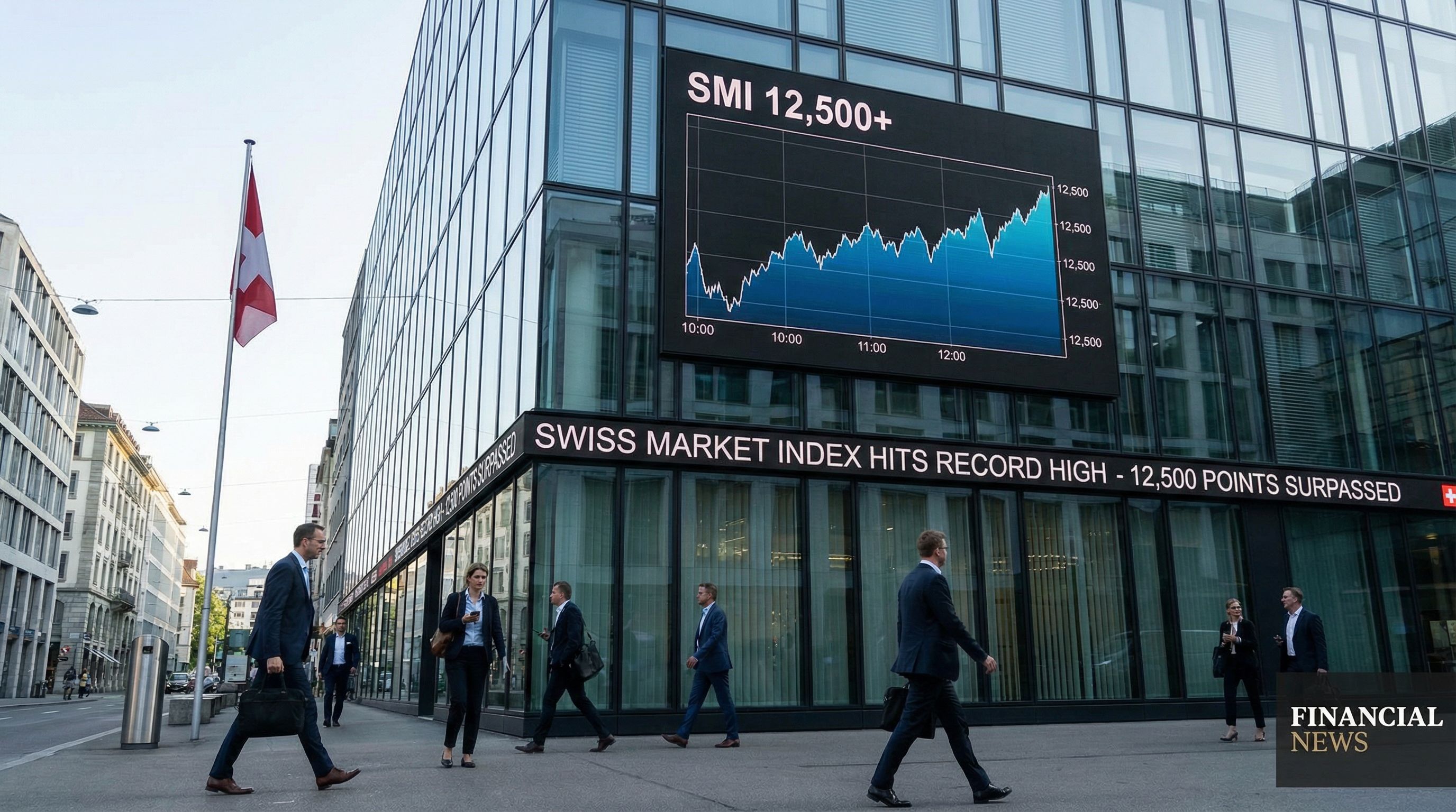 Swiss Stock Market Milestone: SMI Breaks 12,500 Point Barrier