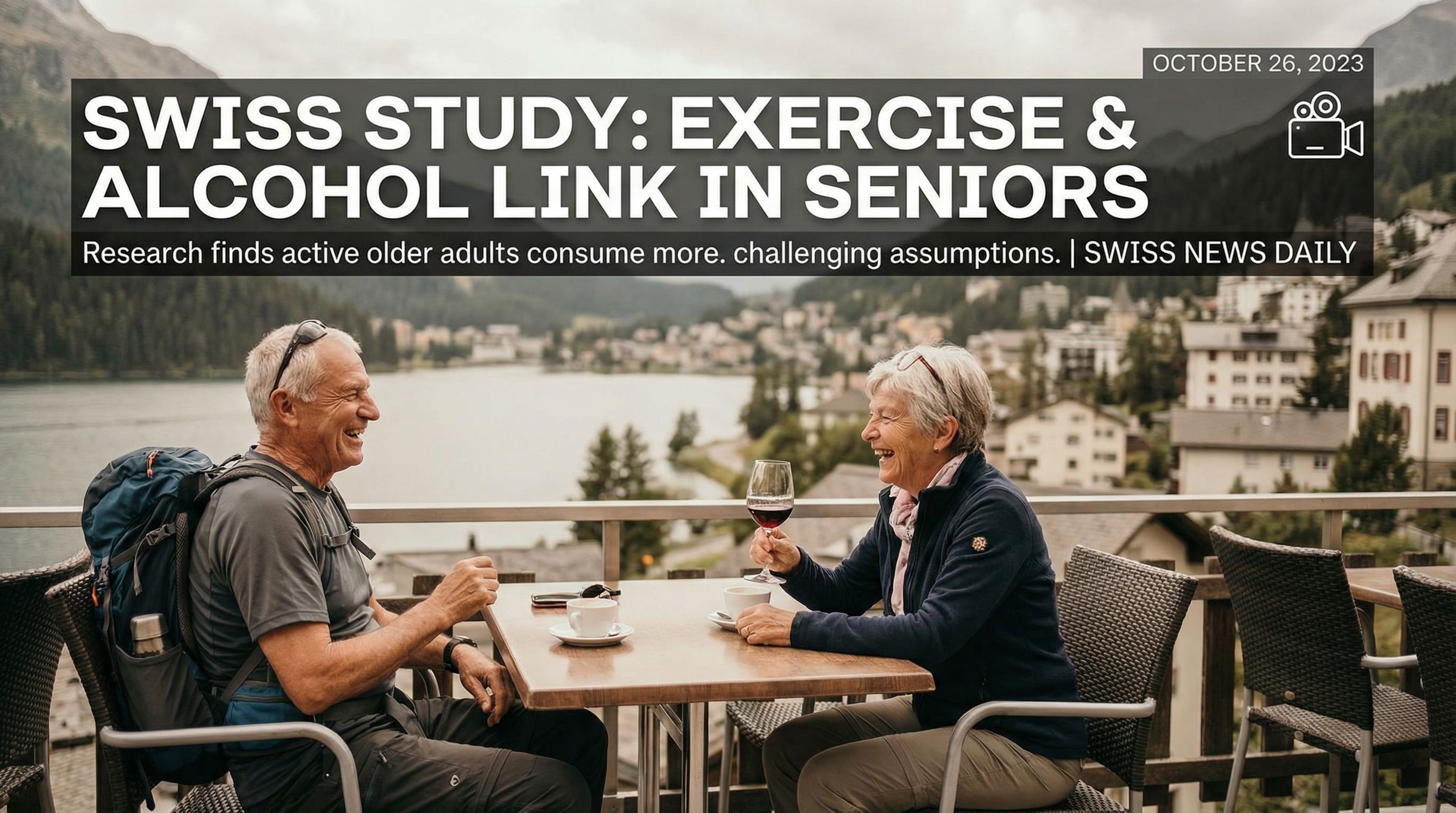 Swiss Study Reveals Unexpected Link Between Exercise and Alcohol in Seniors