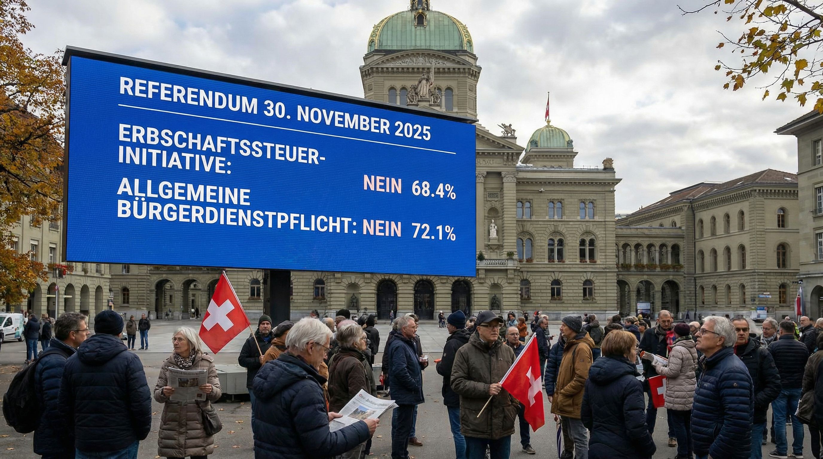 Swiss Voters Overwhelmingly Reject Inheritance Tax and Compulsory Civic ...