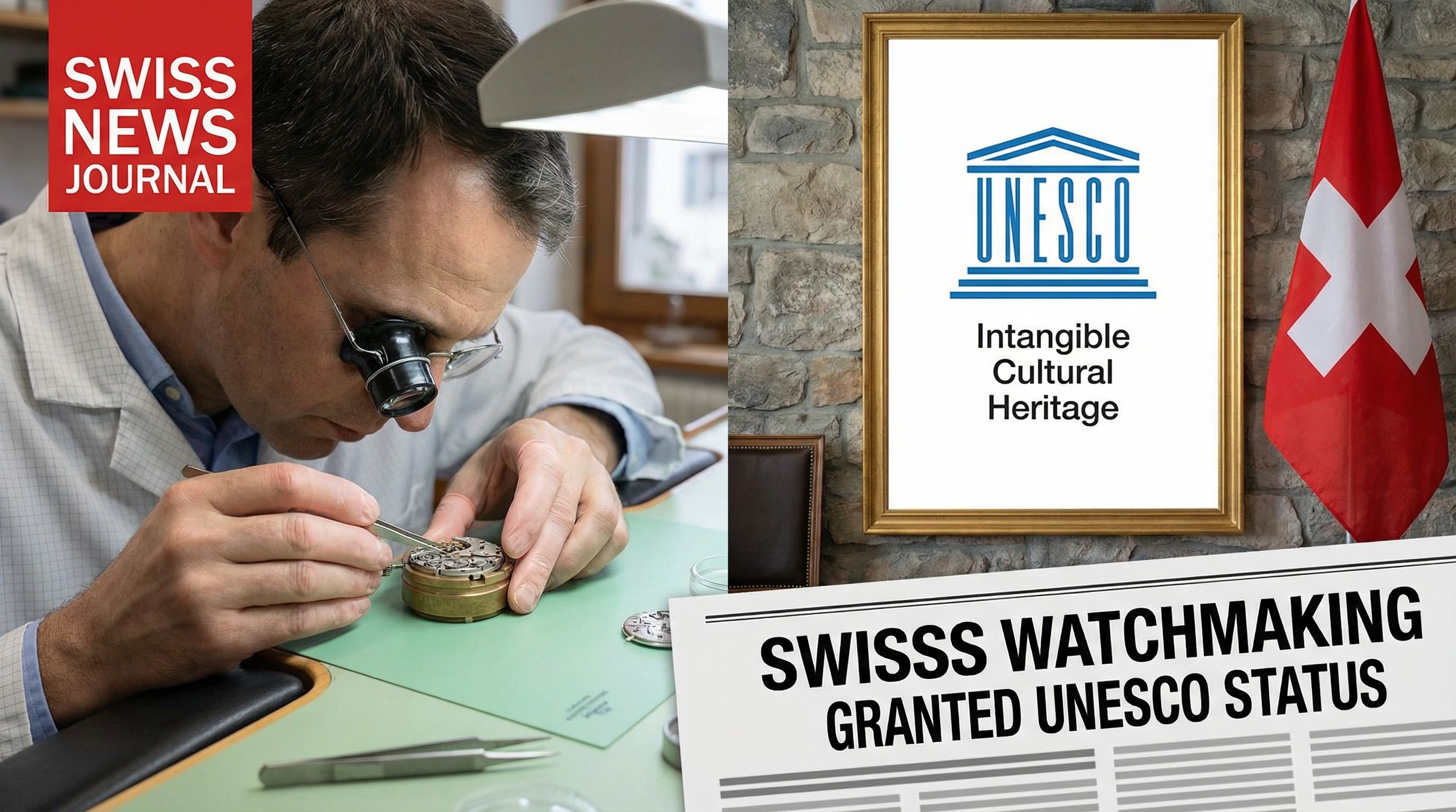 Swiss Watchmaking Receives UNESCO Cultural Heritage Status