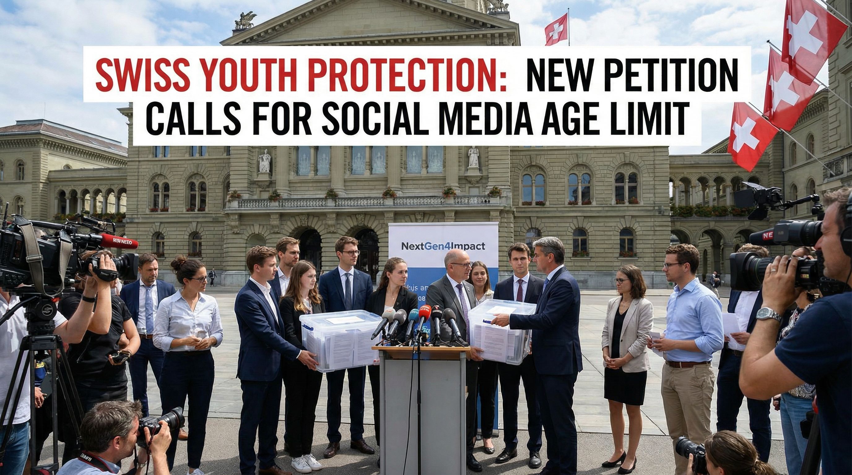 Swiss Youth Protection: New Petition Calls for Social Media Age Limit