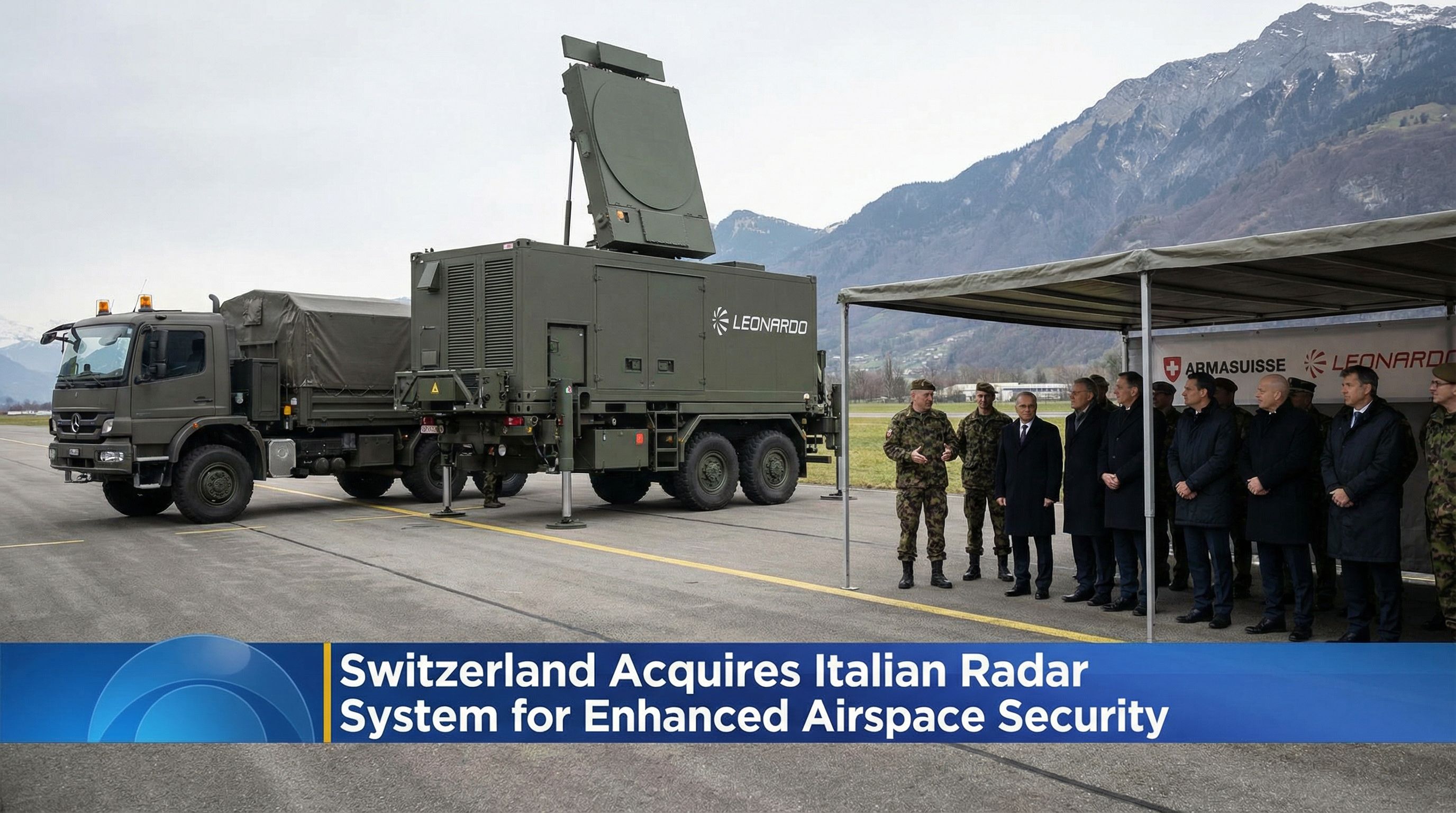Switzerland Acquires Italian Radar System for Enhanced Airspace Security