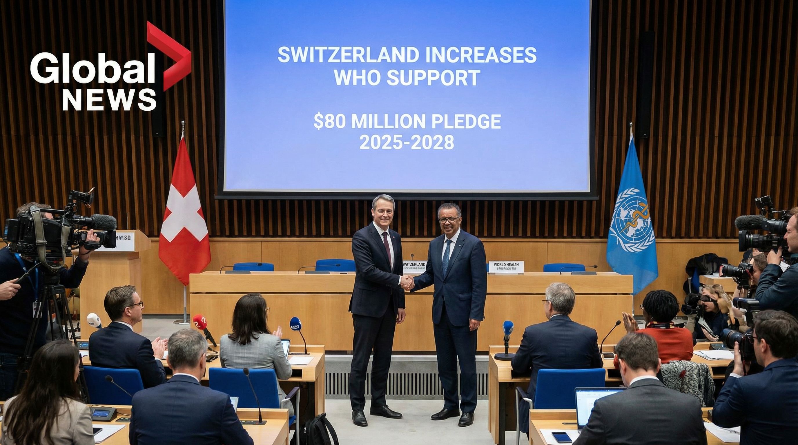 Switzerland Boosts WHO Support with $80 Million Pledge
