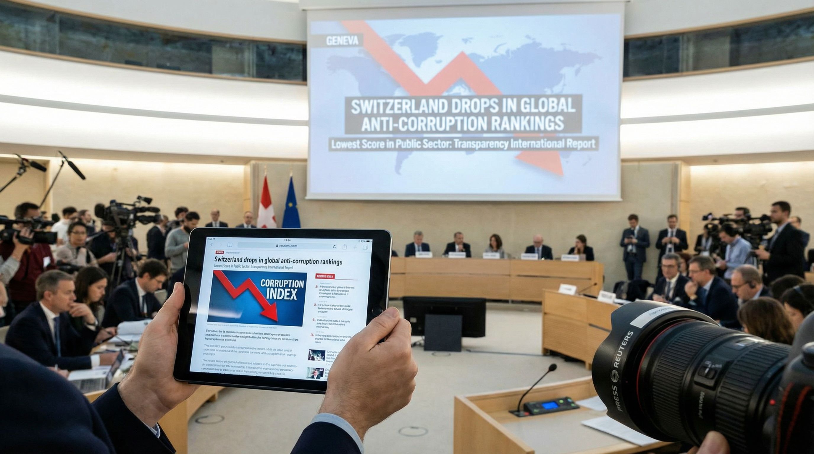 Switzerland Drops in Global Anti-Corruption Rankings