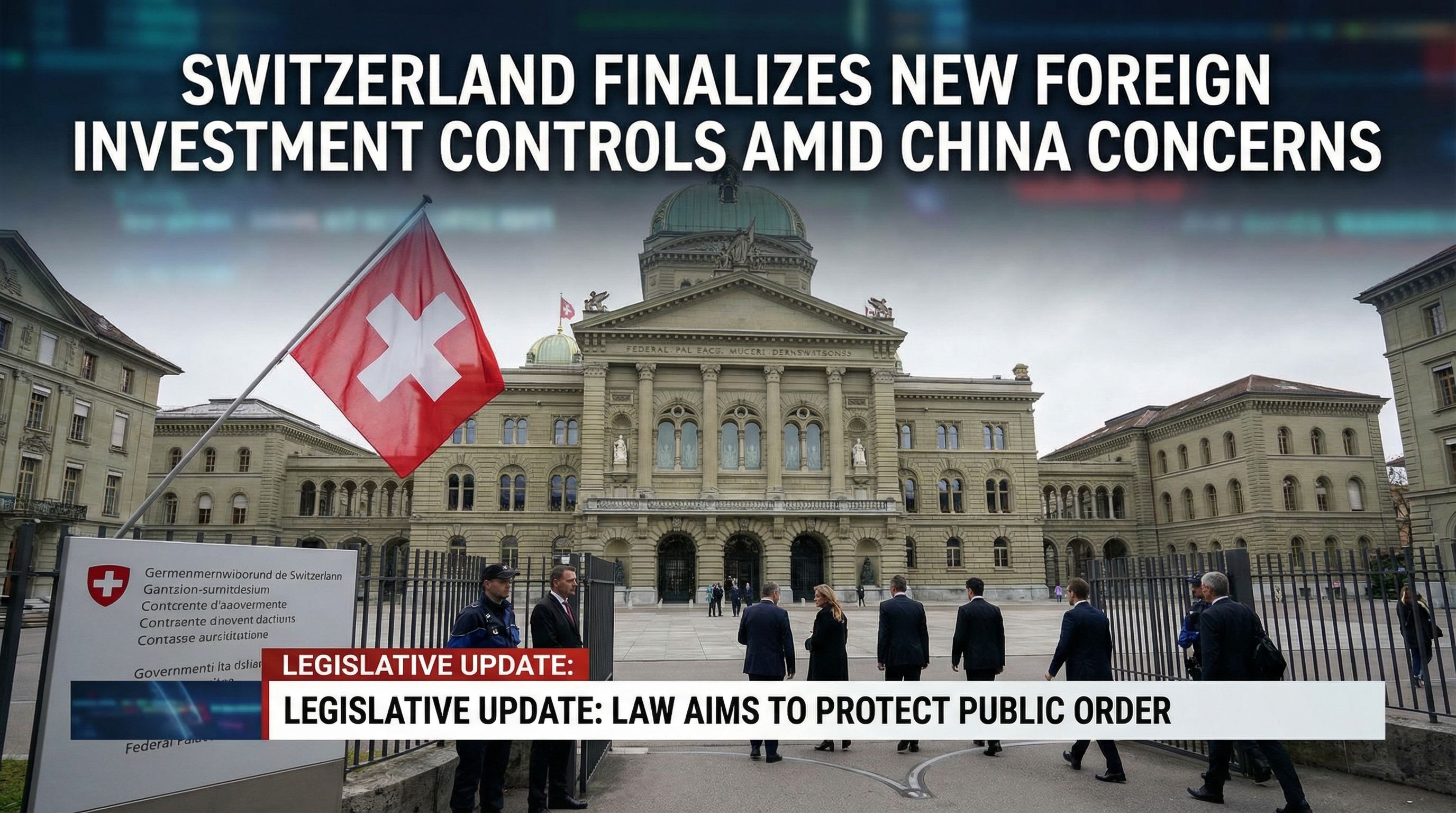 Switzerland Finalizes New Foreign Investment Controls Amid China Concerns