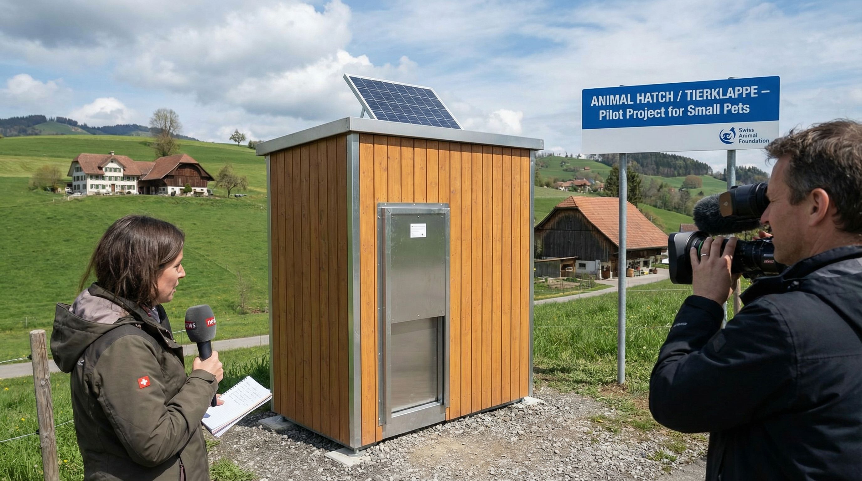 Switzerland Opens First Animal Hatch for Abandoned Small Pets Near Thun