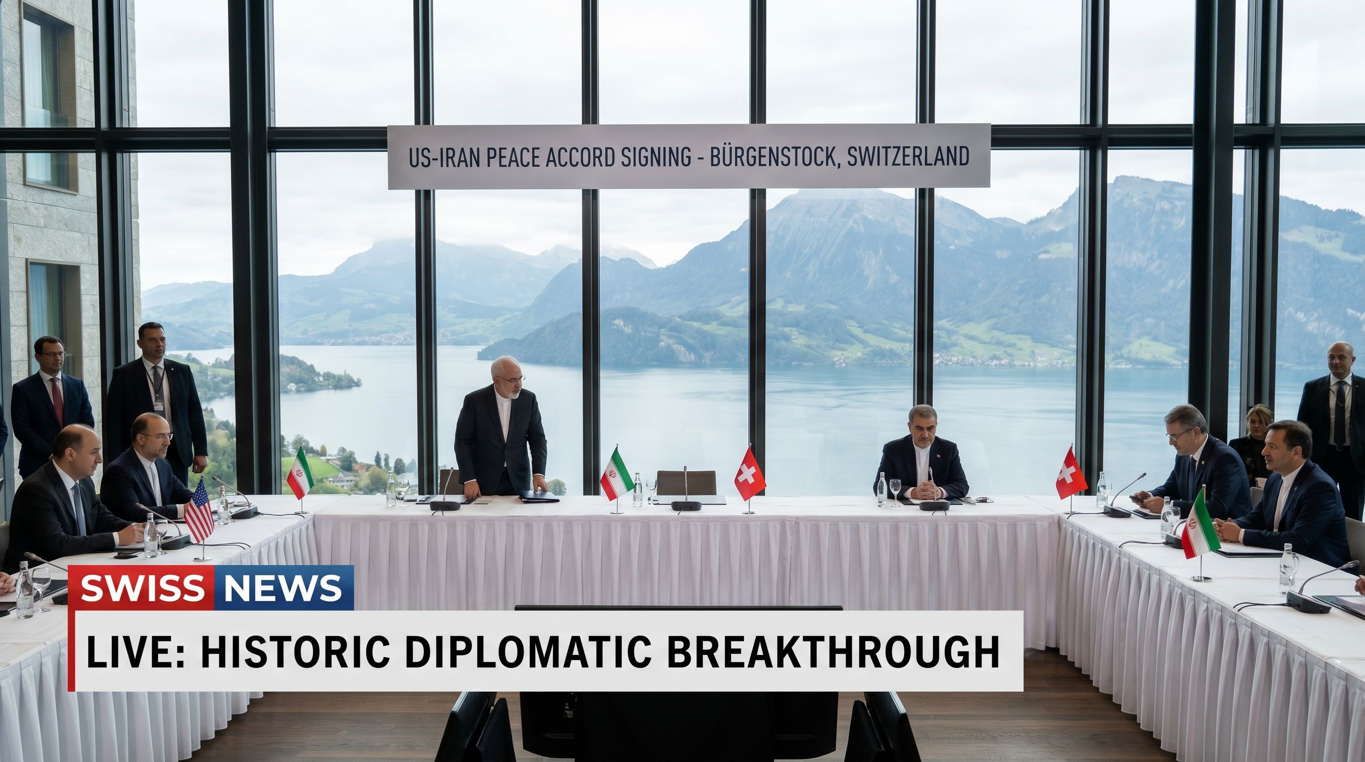 Switzerland to Host US-Iran Peace Accord Signing at Bürgenstock Resort