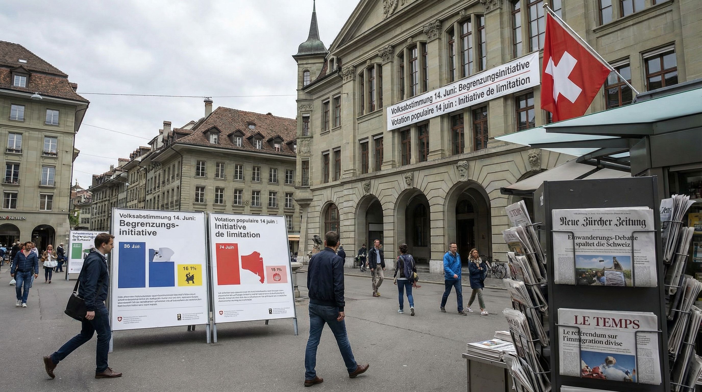 Swiss to Vote on Anti-Immigration Initiative in June Referendum