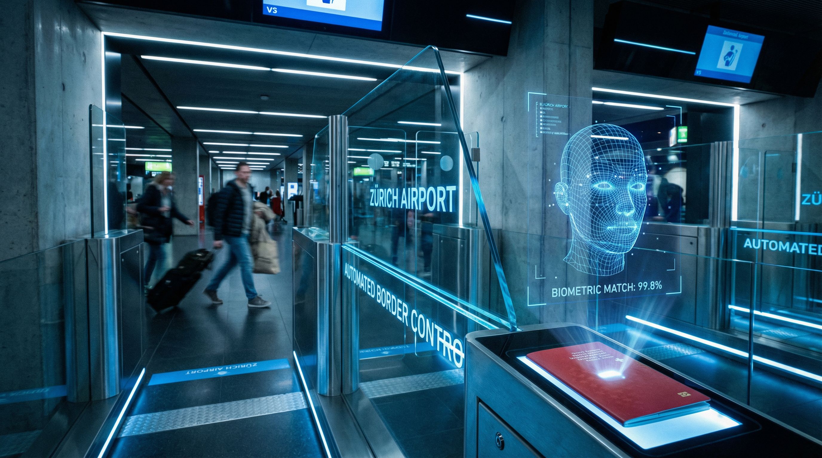 Switzerland Implements New EU Entry/Exit Biometric Border System