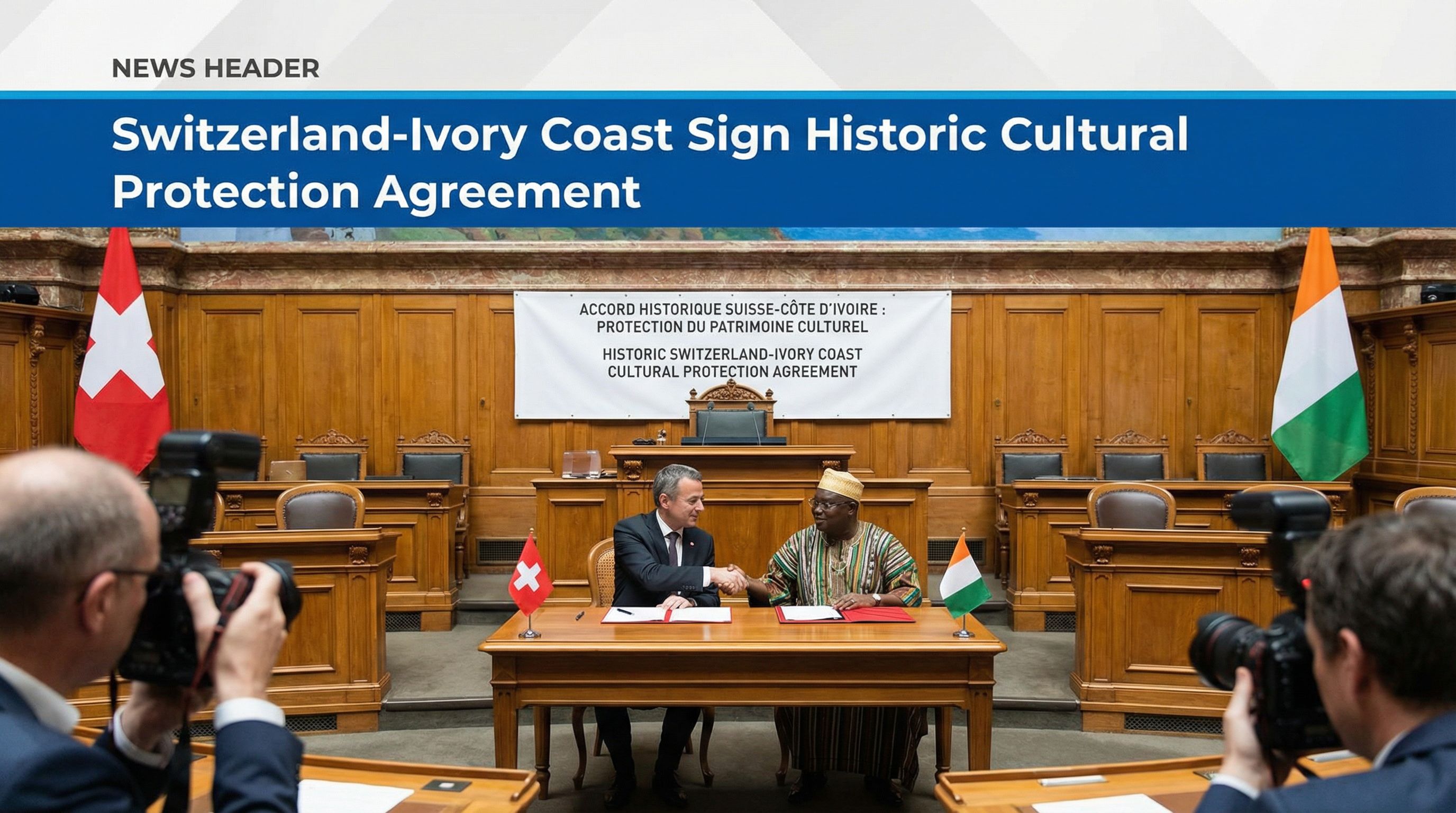 Switzerland-Ivory Coast Sign Historic Cultural Protection Agreement