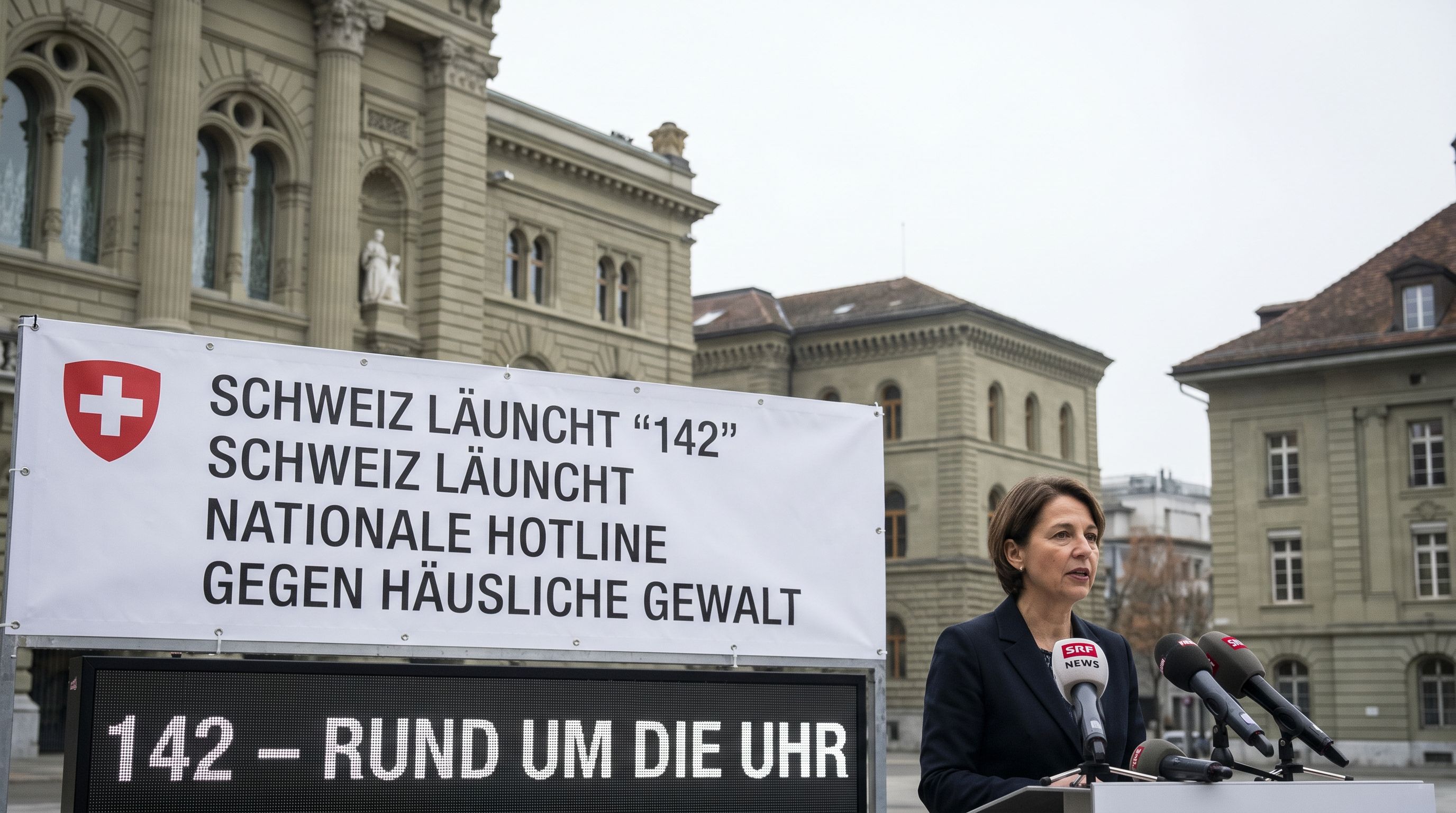 Switzerland Launches Nationwide Domestic Violence Hotline '142'