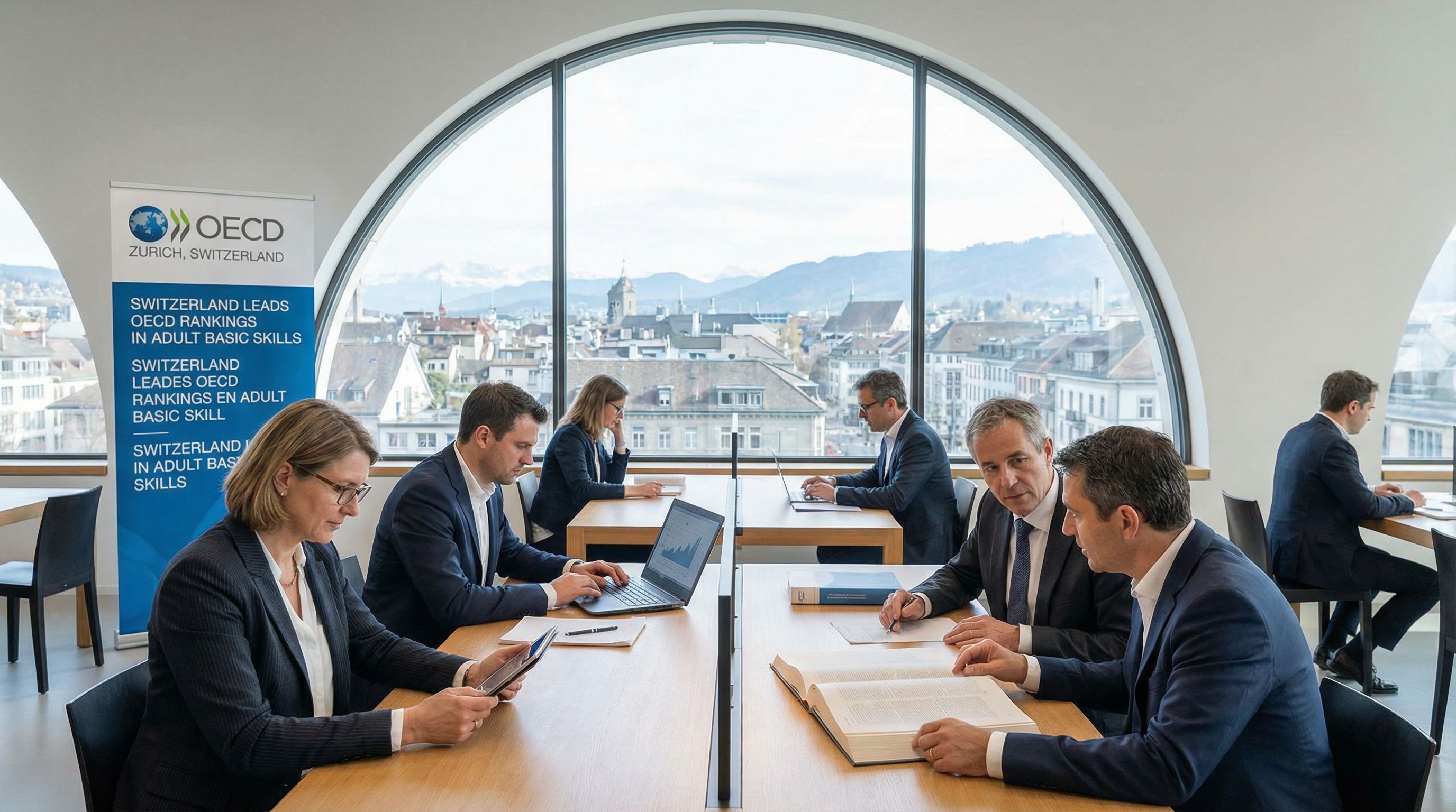 Switzerland Leads OECD Rankings in Adult Basic Skills