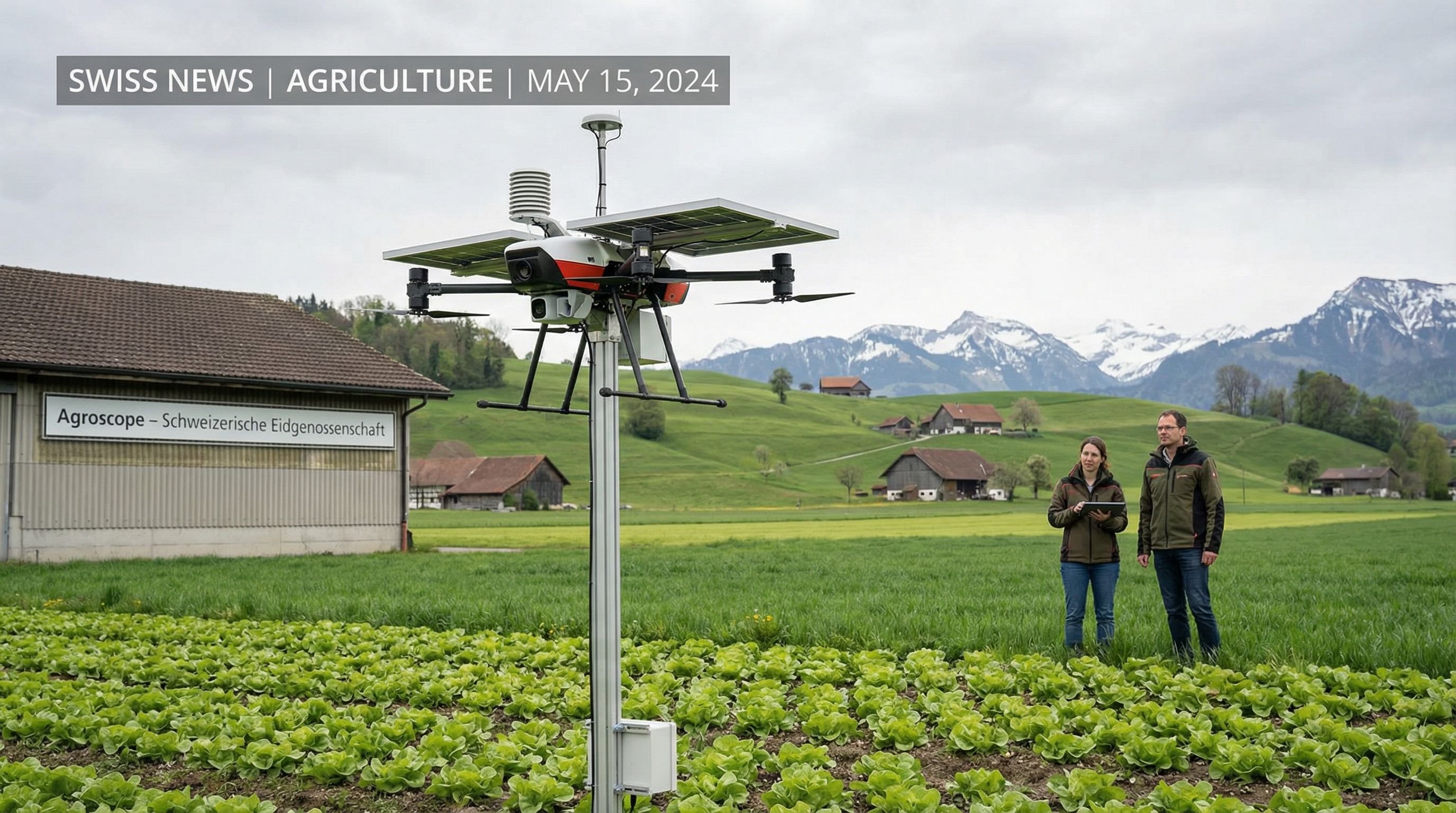 Switzerland pioneers AI-powered crop protection system