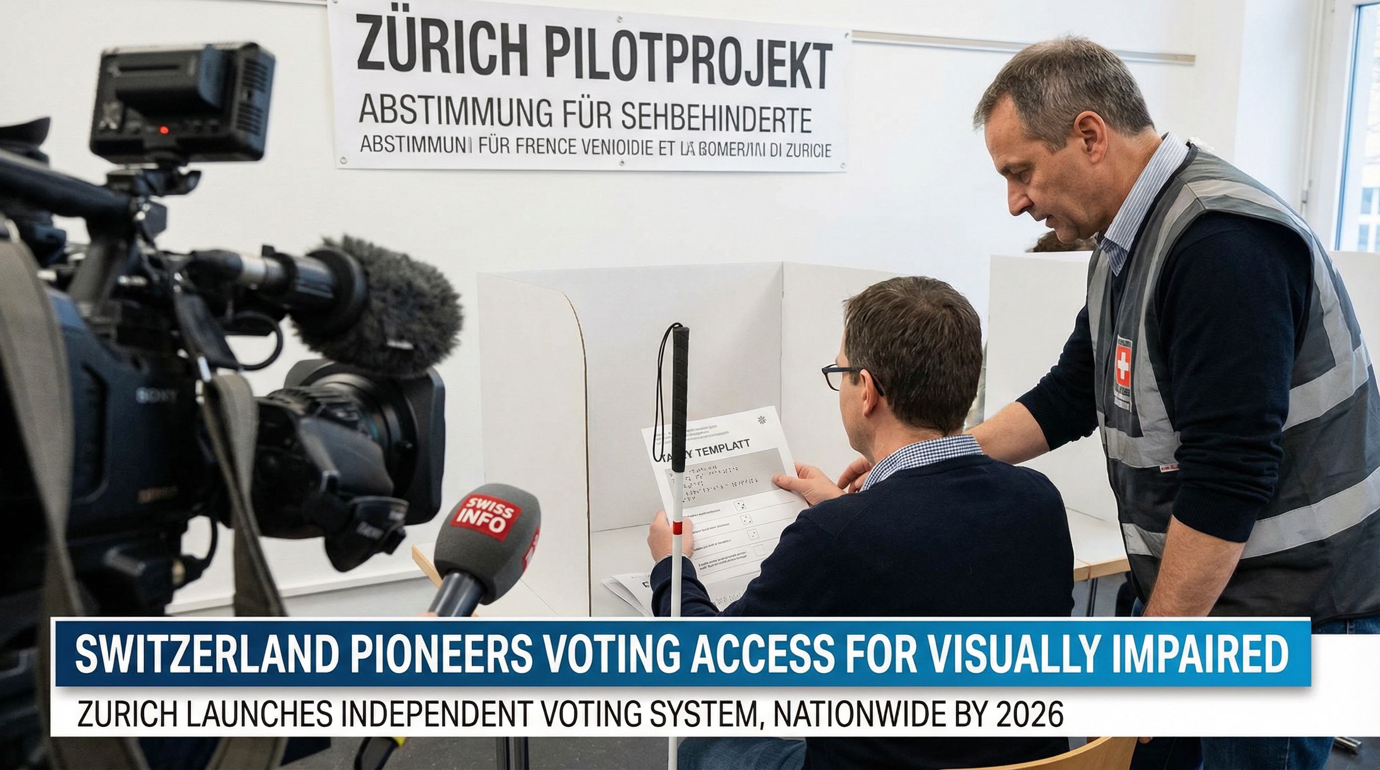 Switzerland Pioneers Voting Access for Visually Impaired