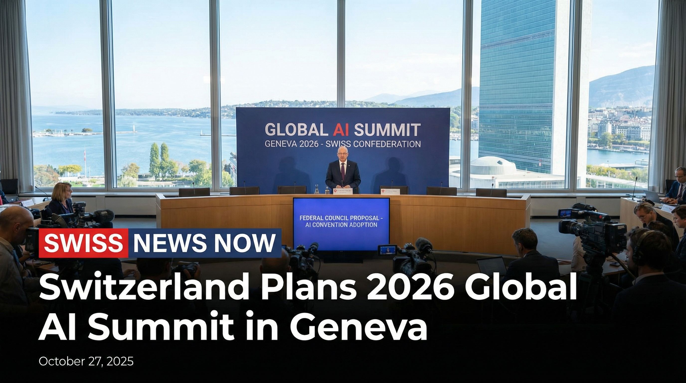 Switzerland Plans 2026 Global AI Summit in Geneva