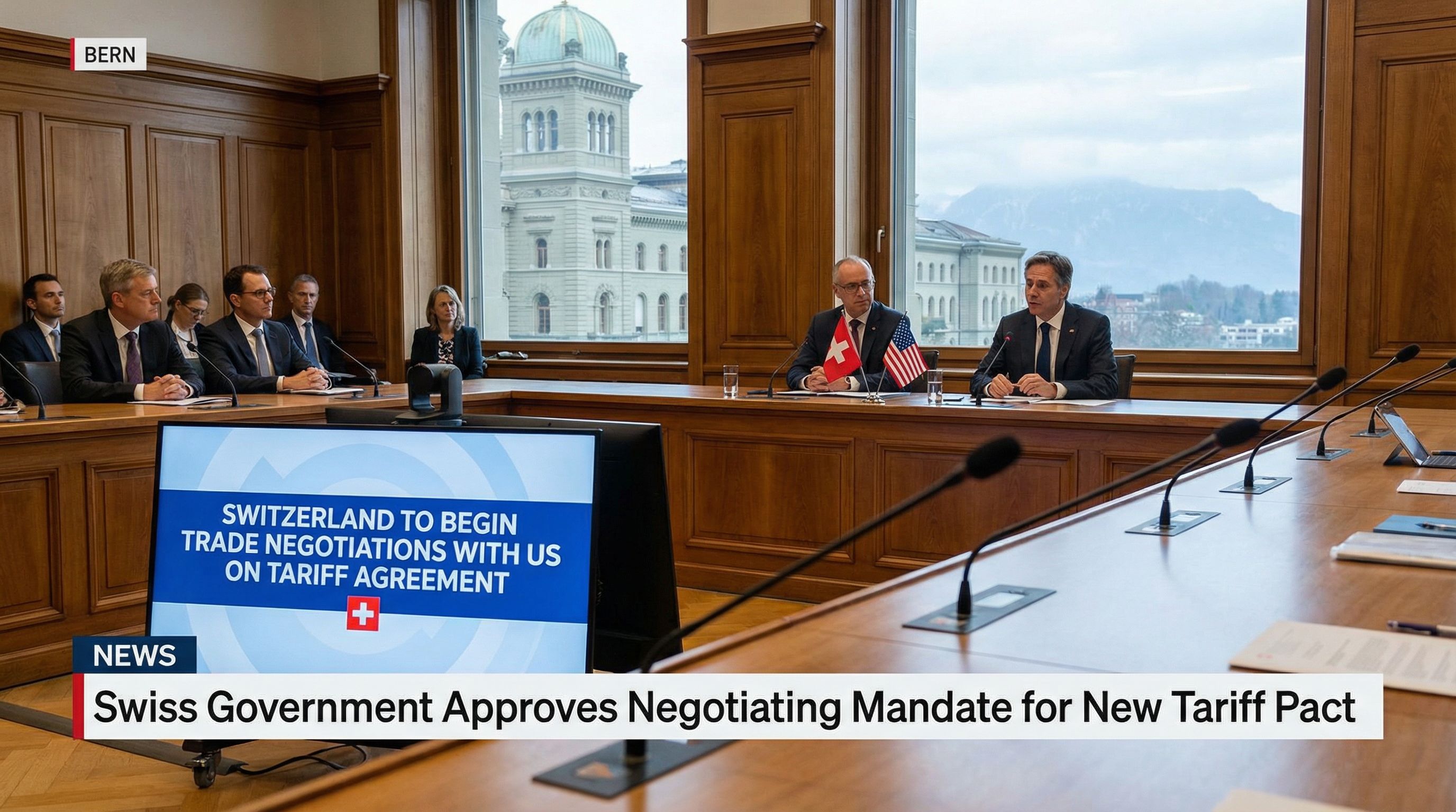 Switzerland to Begin Trade Negotiations with US on Tariff Agreement