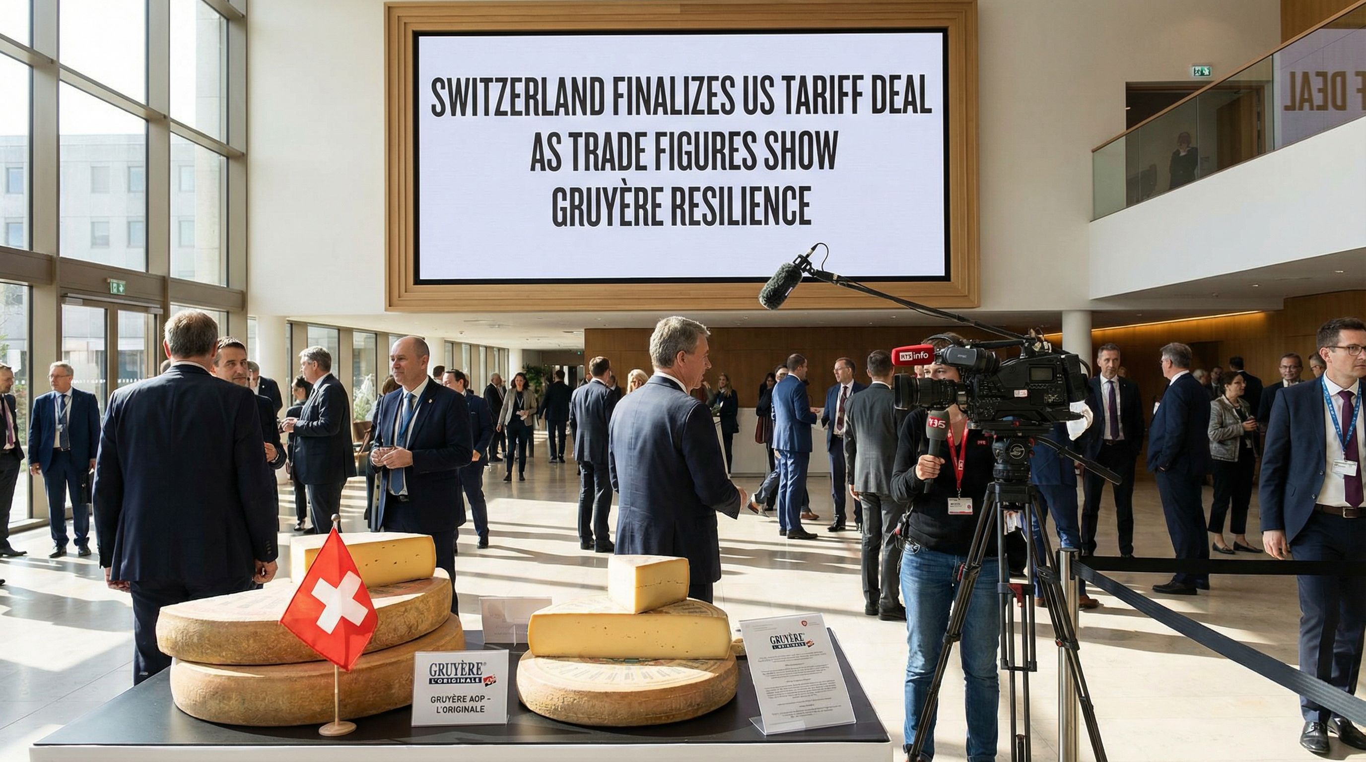 Switzerland Finalizes US Tariff Deal as Trade Figures Show Gruyère ...