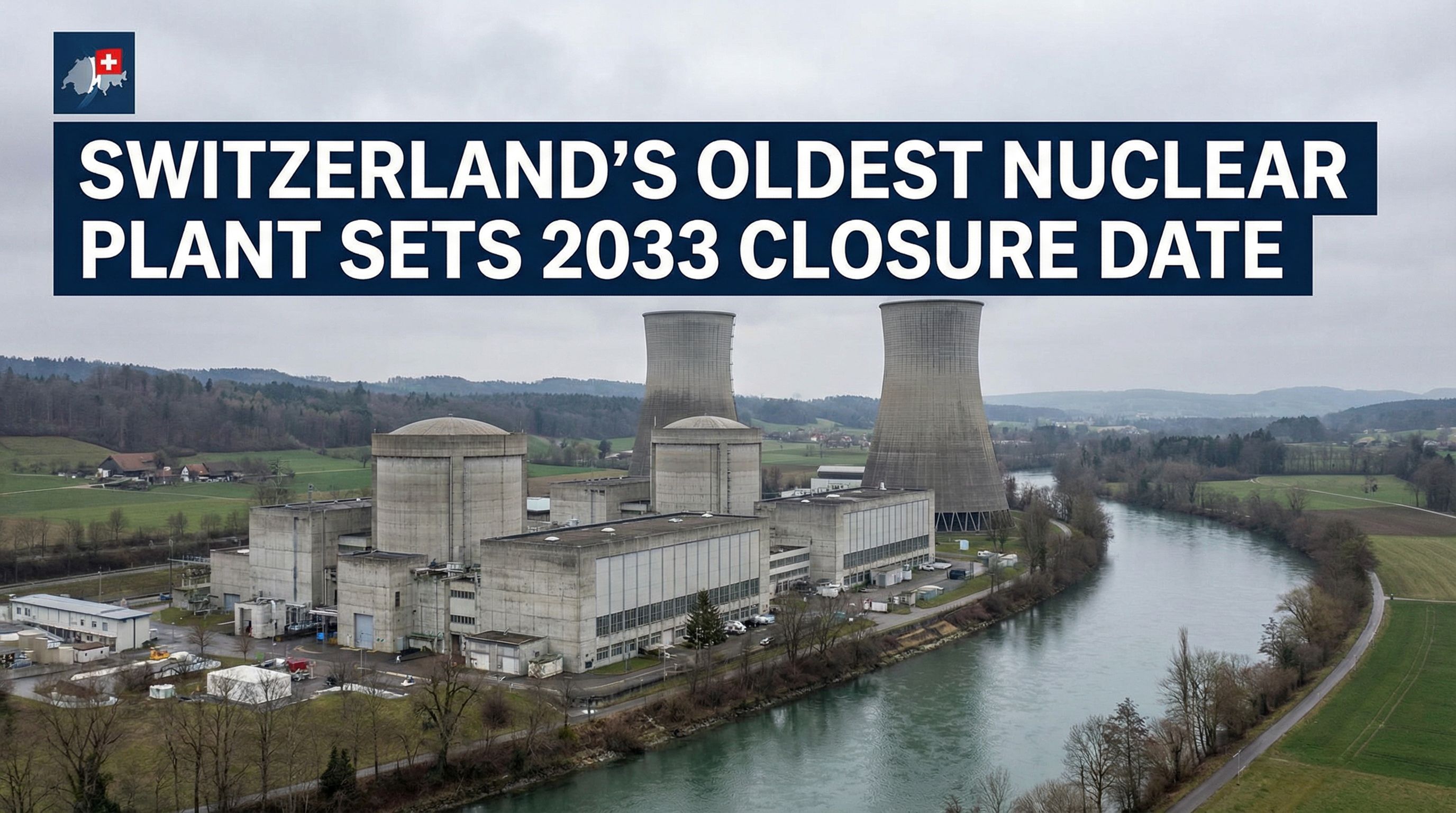 Switzerland's Oldest Nuclear Plant Sets 2033 Closure Date