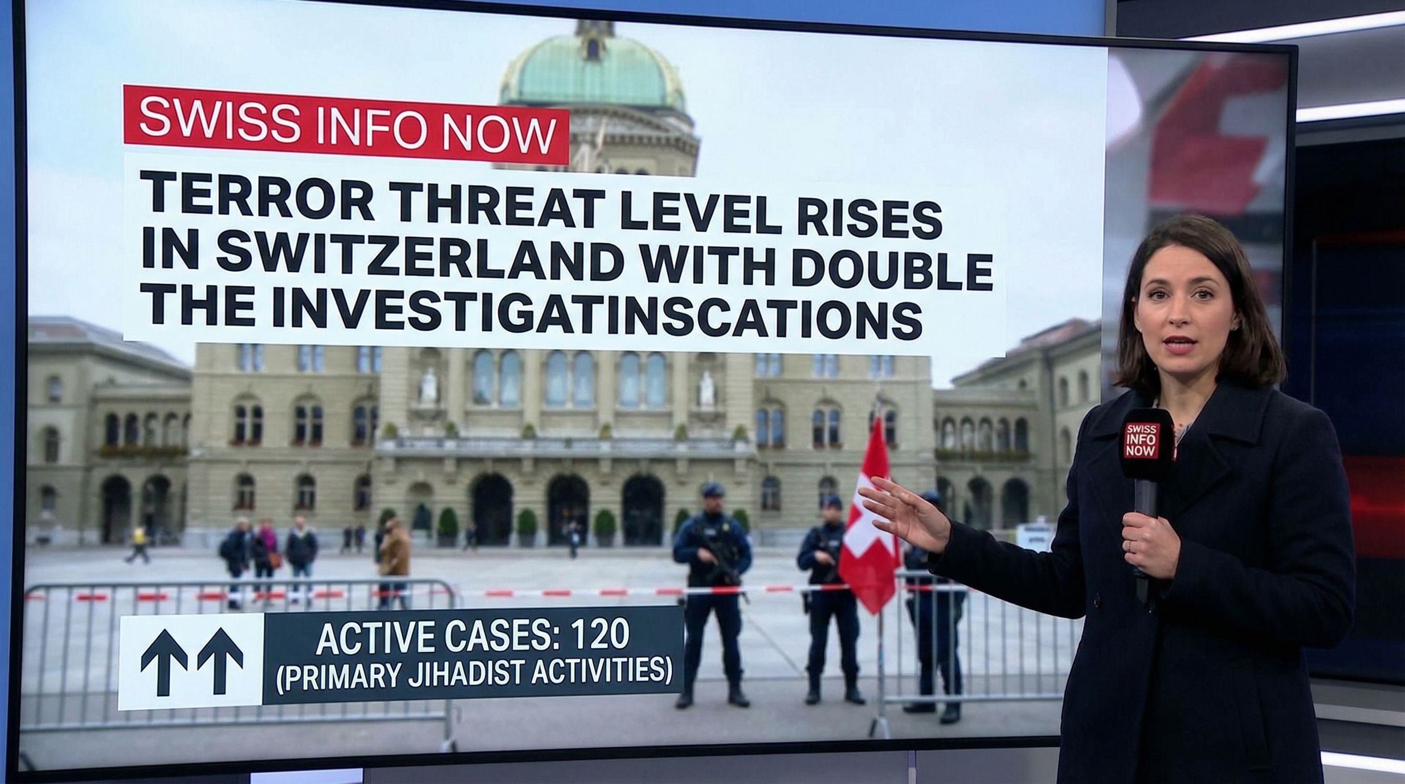 Terror Threat Level Rises in Switzerland with Double the Investigations