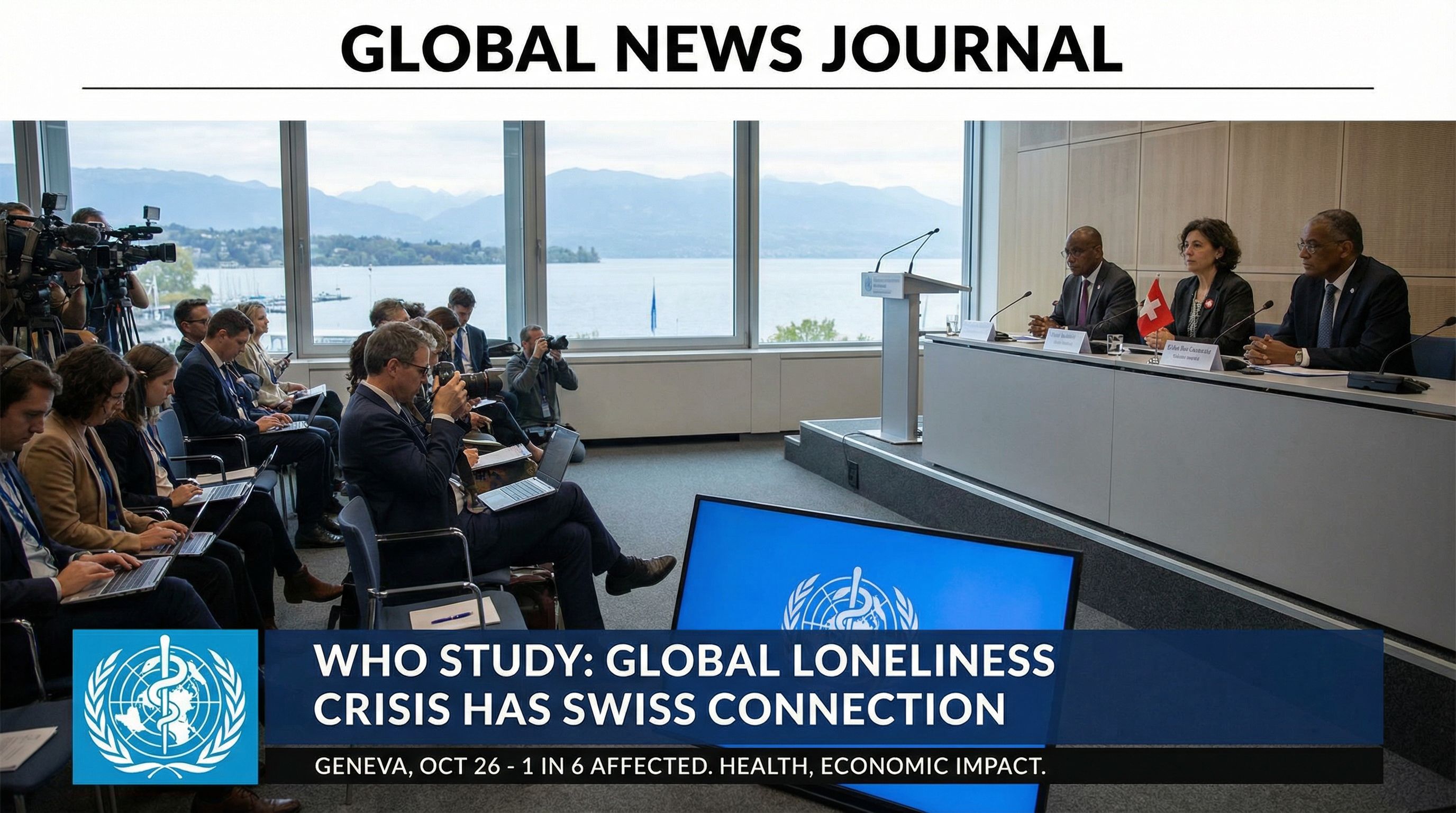 WHO Study: Global Loneliness Crisis Has Swiss Connection