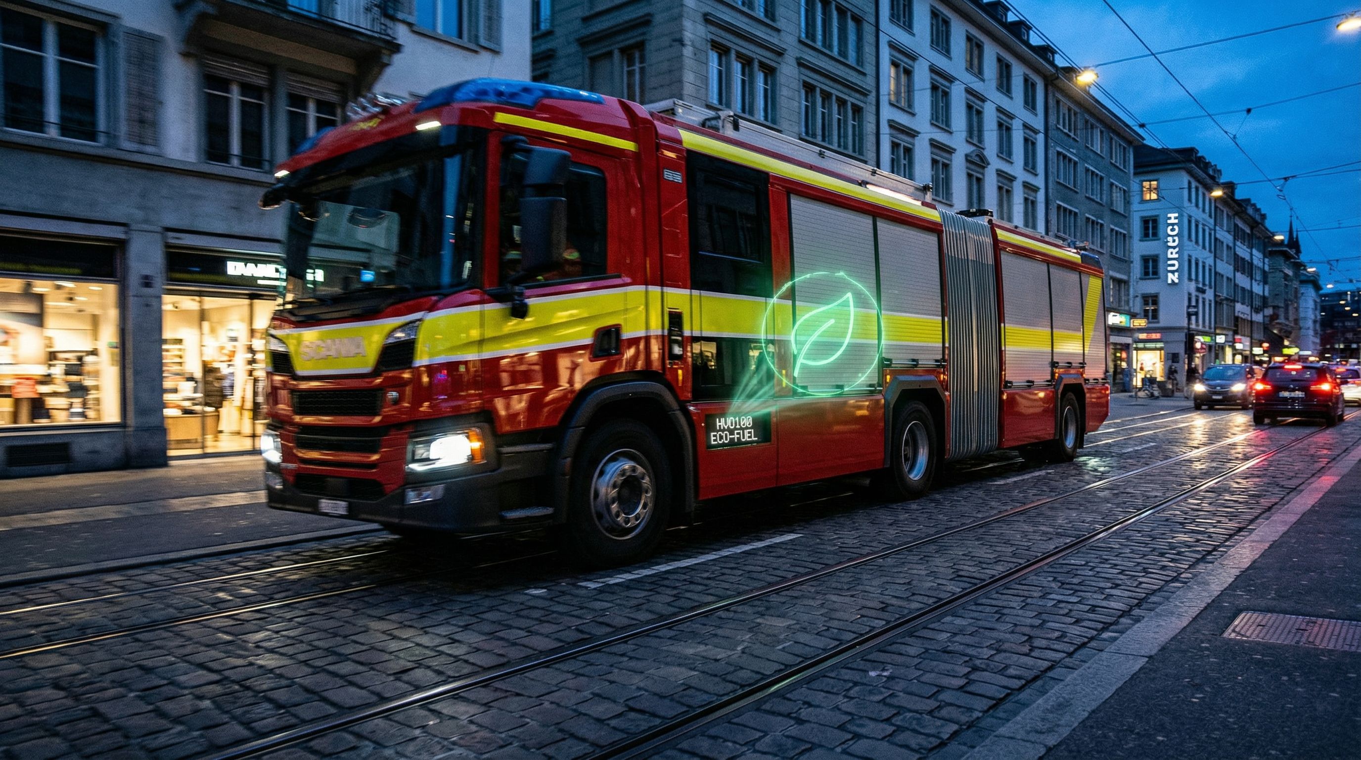 Zurich Fire Brigades Pioneer Sustainable Fuel Switch